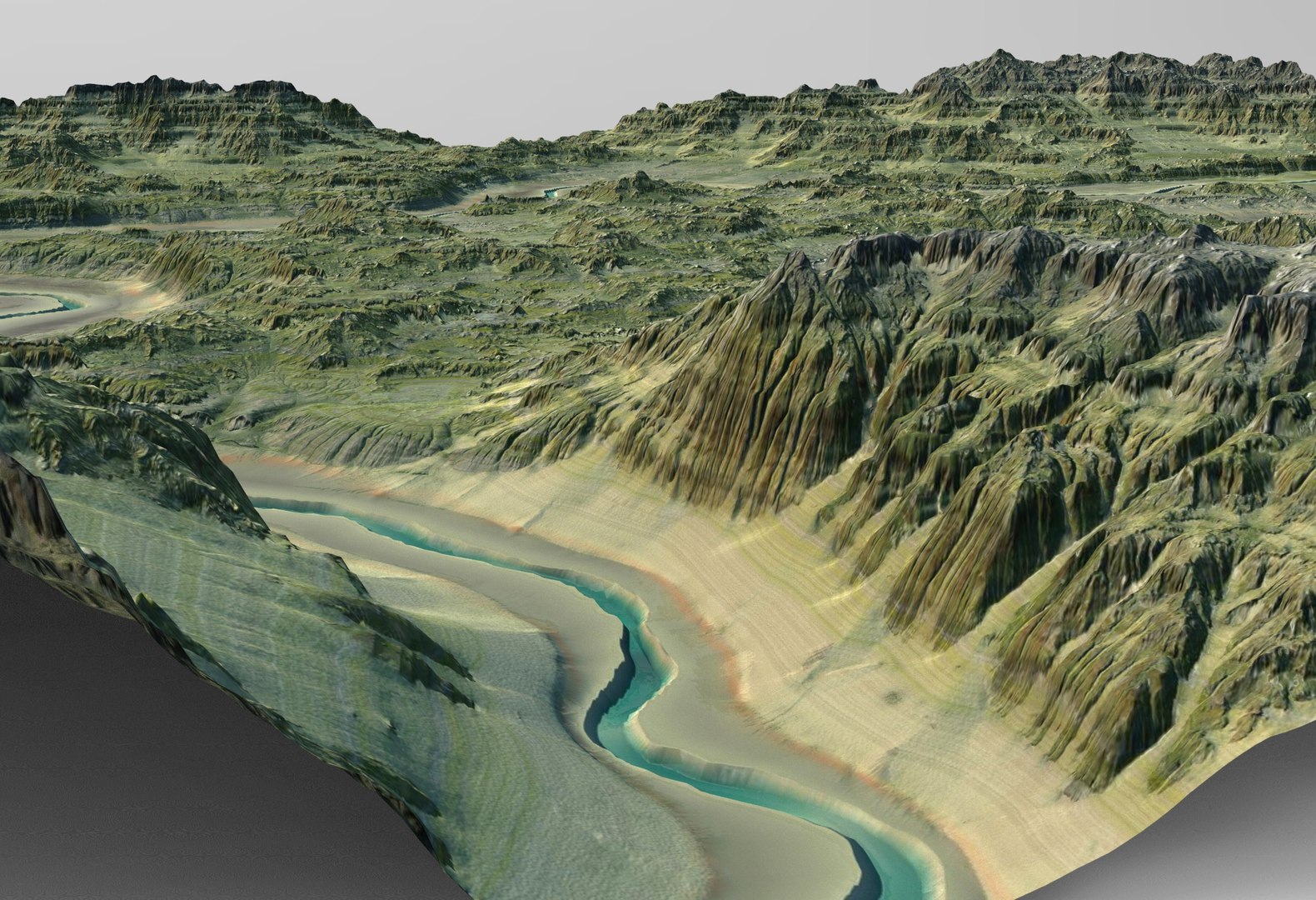3D Games Terrain - TurboSquid 1495476