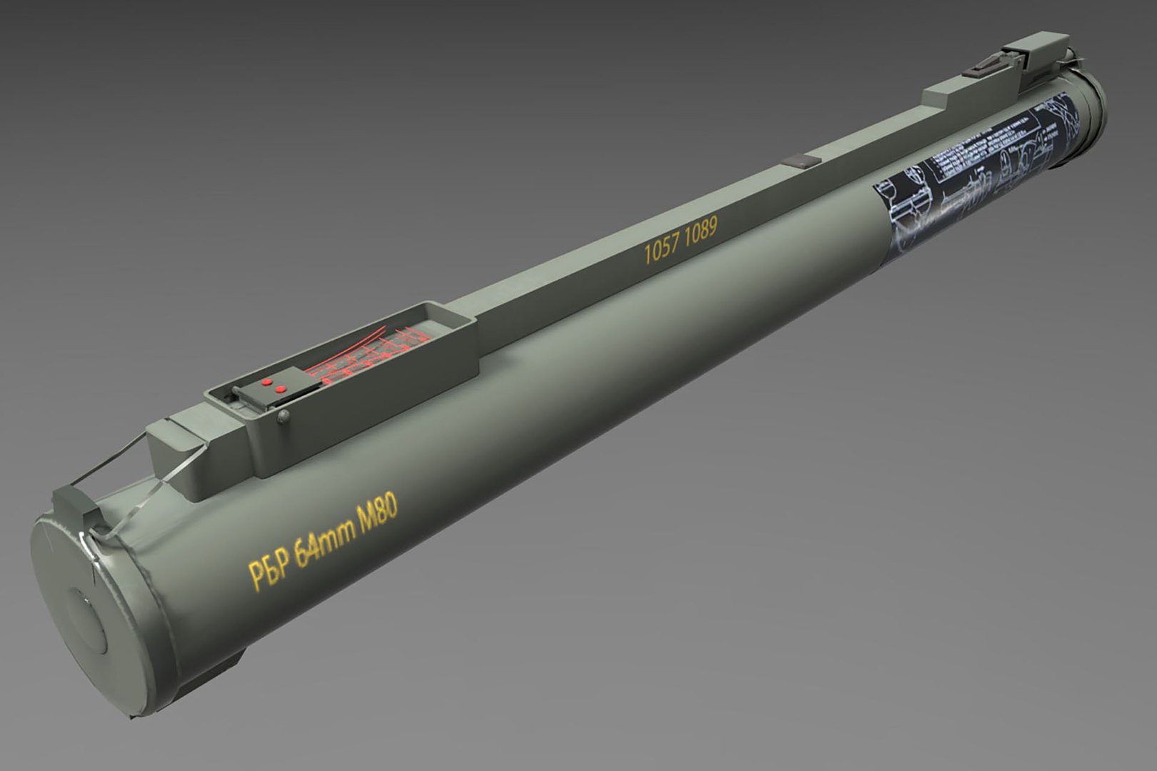 M80 - ZOLJA Modelo 3D - TurboSquid 1717990