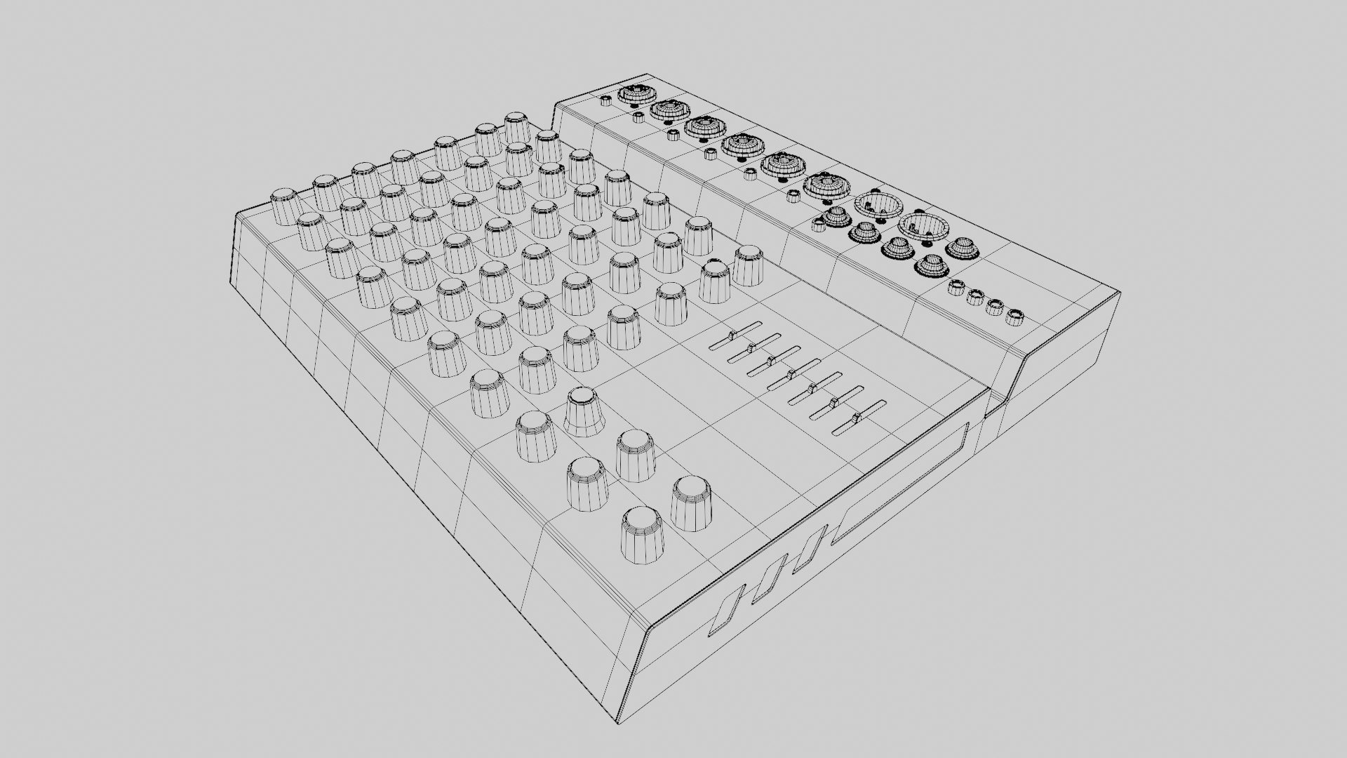 3D Studio Sound Board - TurboSquid 2077552