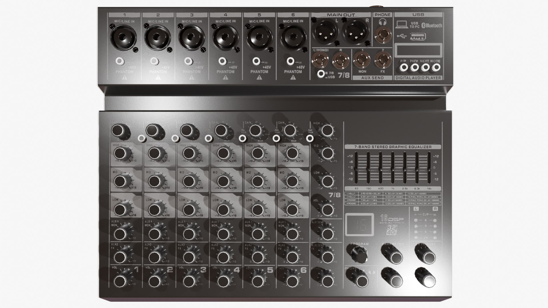 3D Studio Sound Board - TurboSquid 2077552