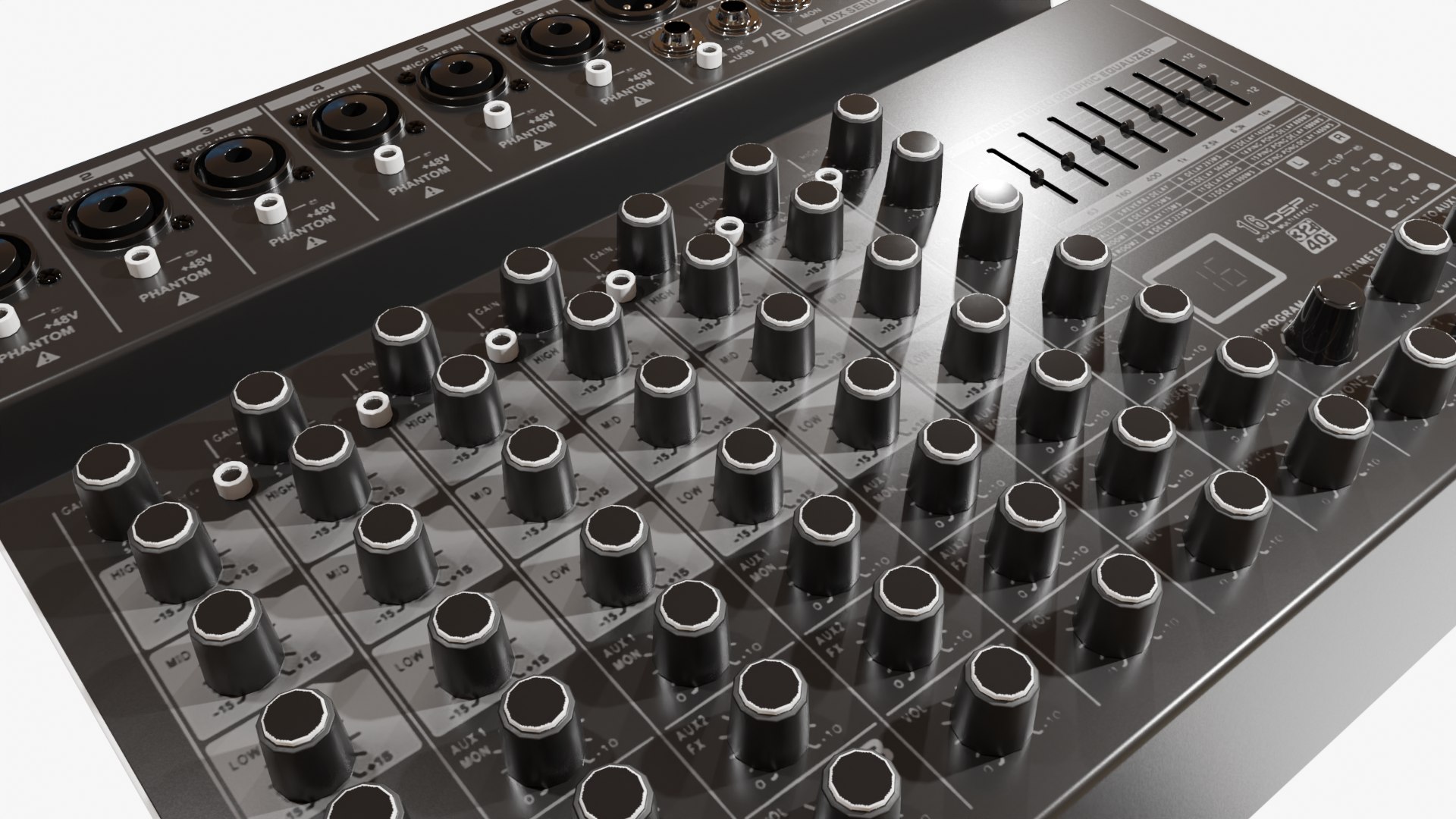 3D Studio Sound Board - TurboSquid 2077552