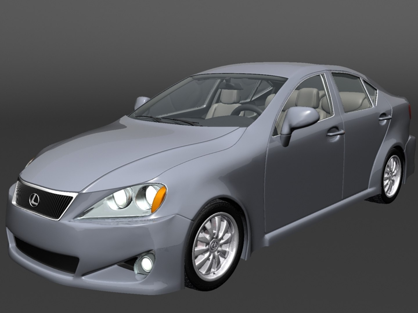 Lexus Is220d 3d Model