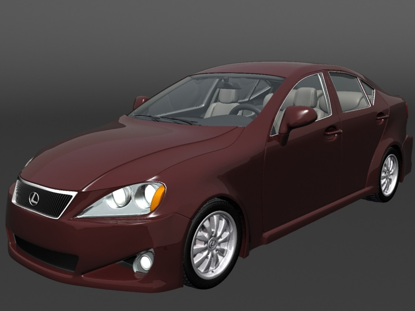 Lexus Is220d 3d Model