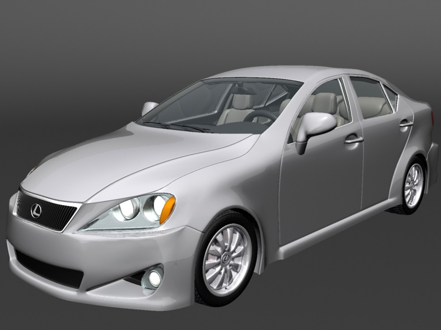 Lexus Is220d 3d Model