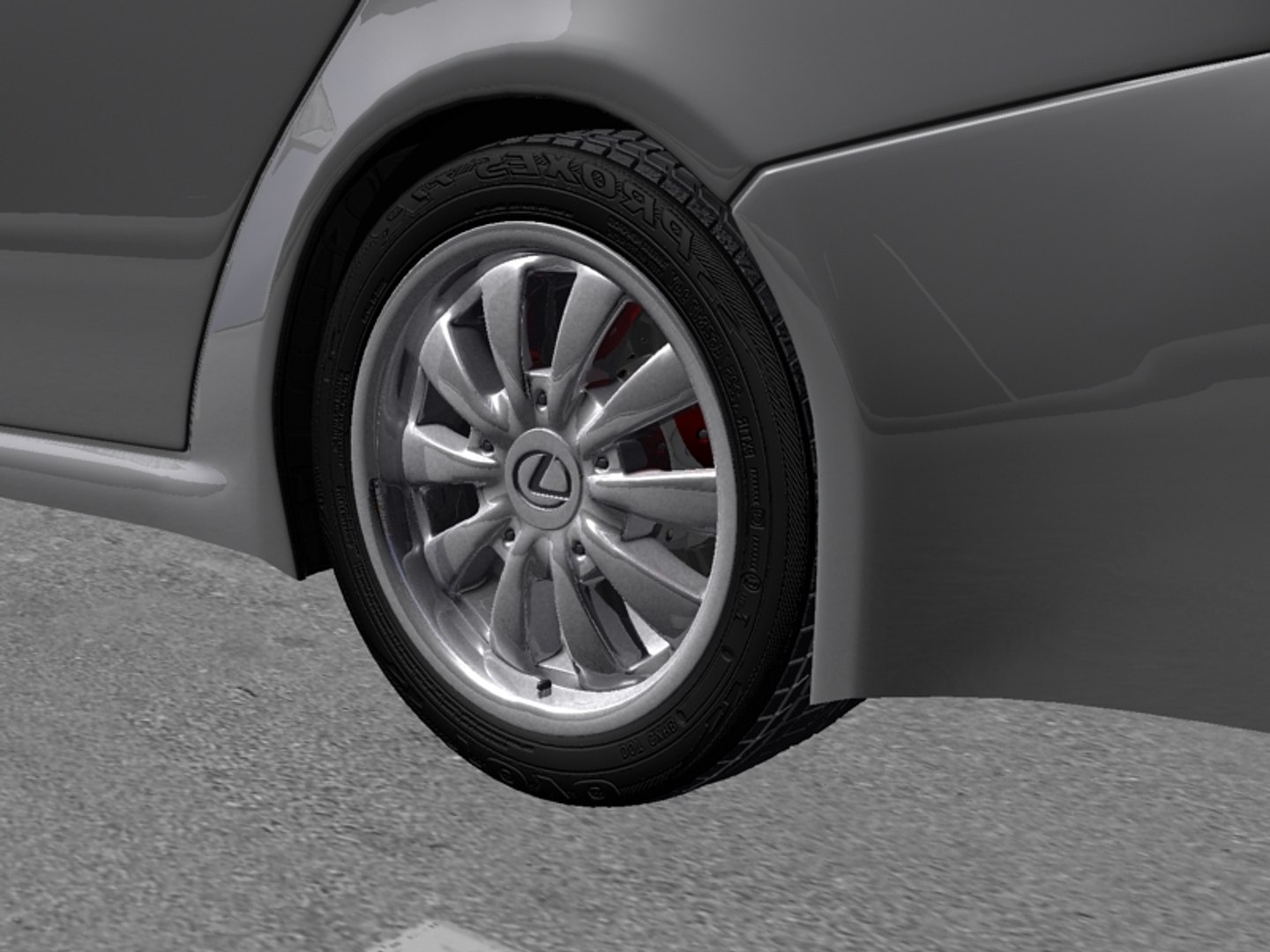 Lexus Is220d 3d Model