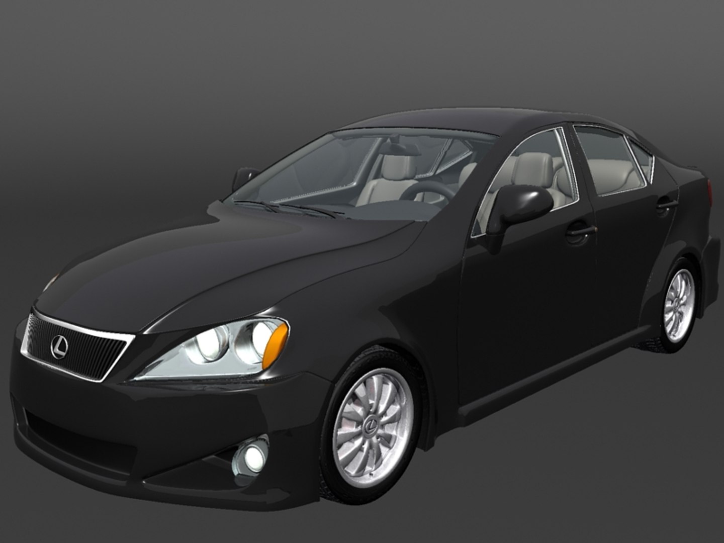 Lexus Is220d 3d Model