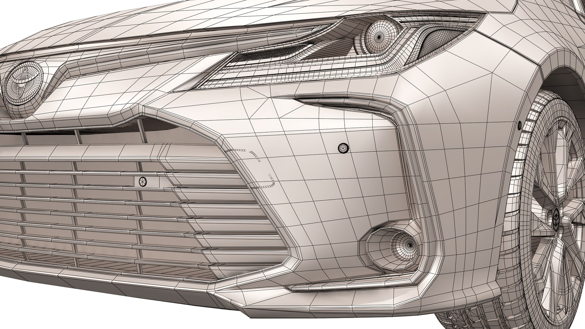 3D Model Toyota Car - TurboSquid 1471751