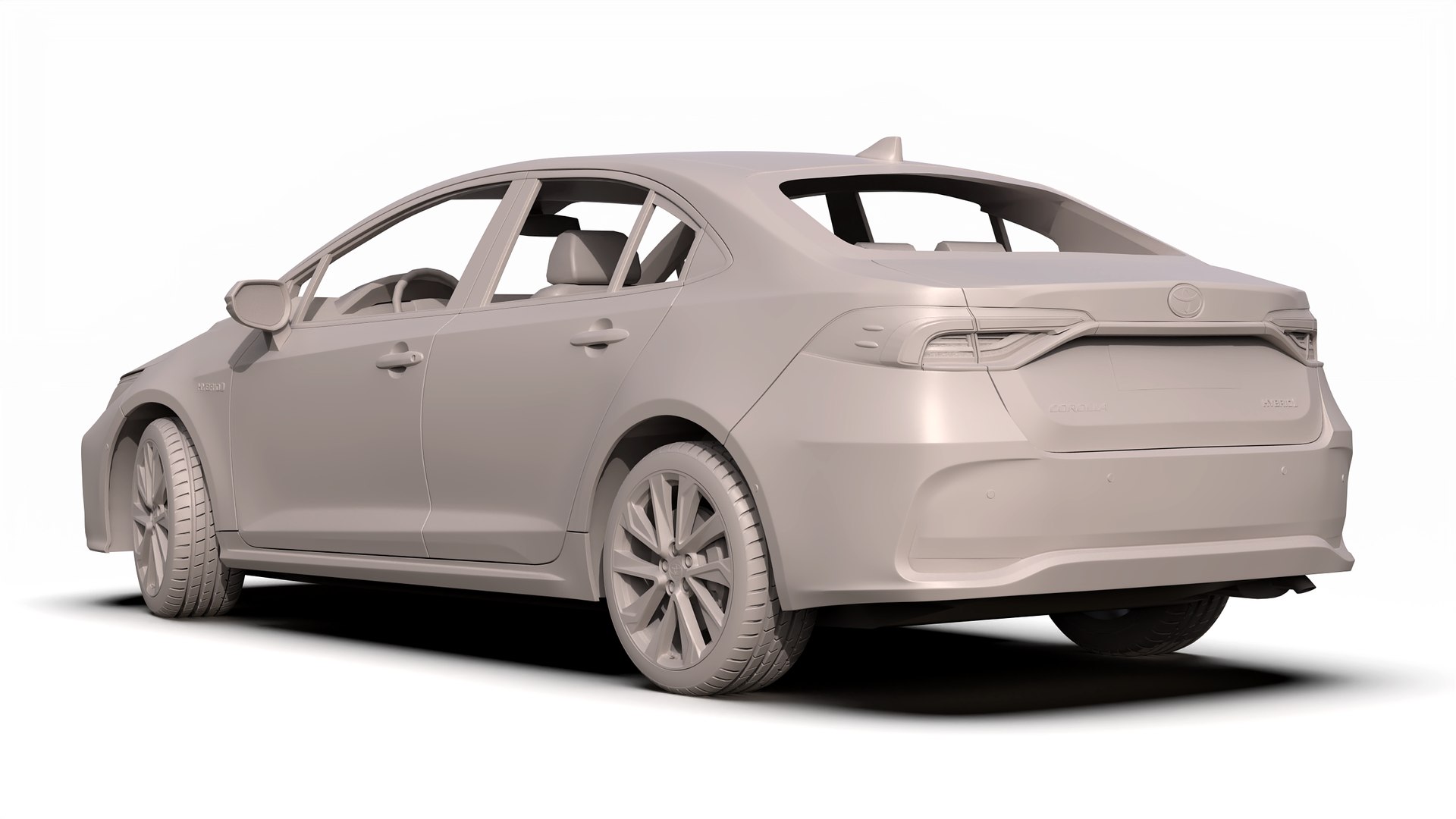 3D Model Toyota Car - TurboSquid 1471751