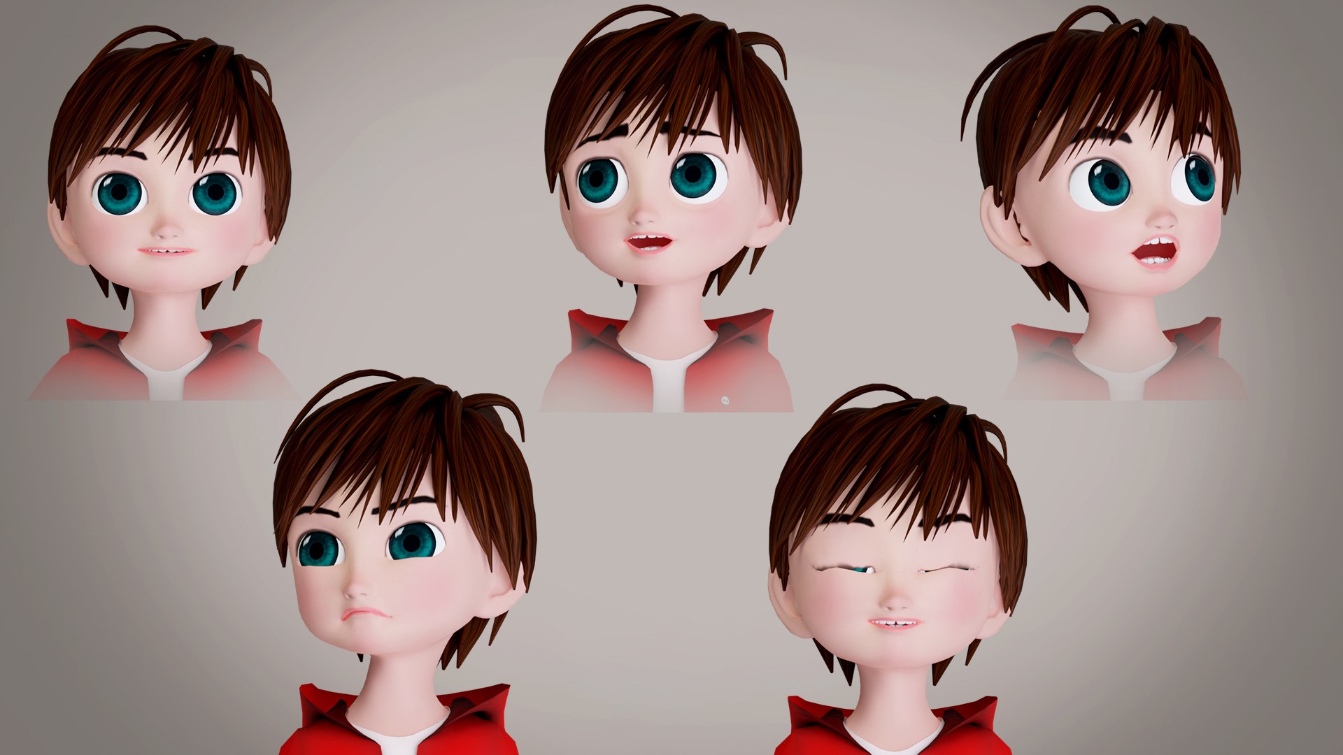 3D Boy Jacket Rigged With Unity Package - TurboSquid 1902623