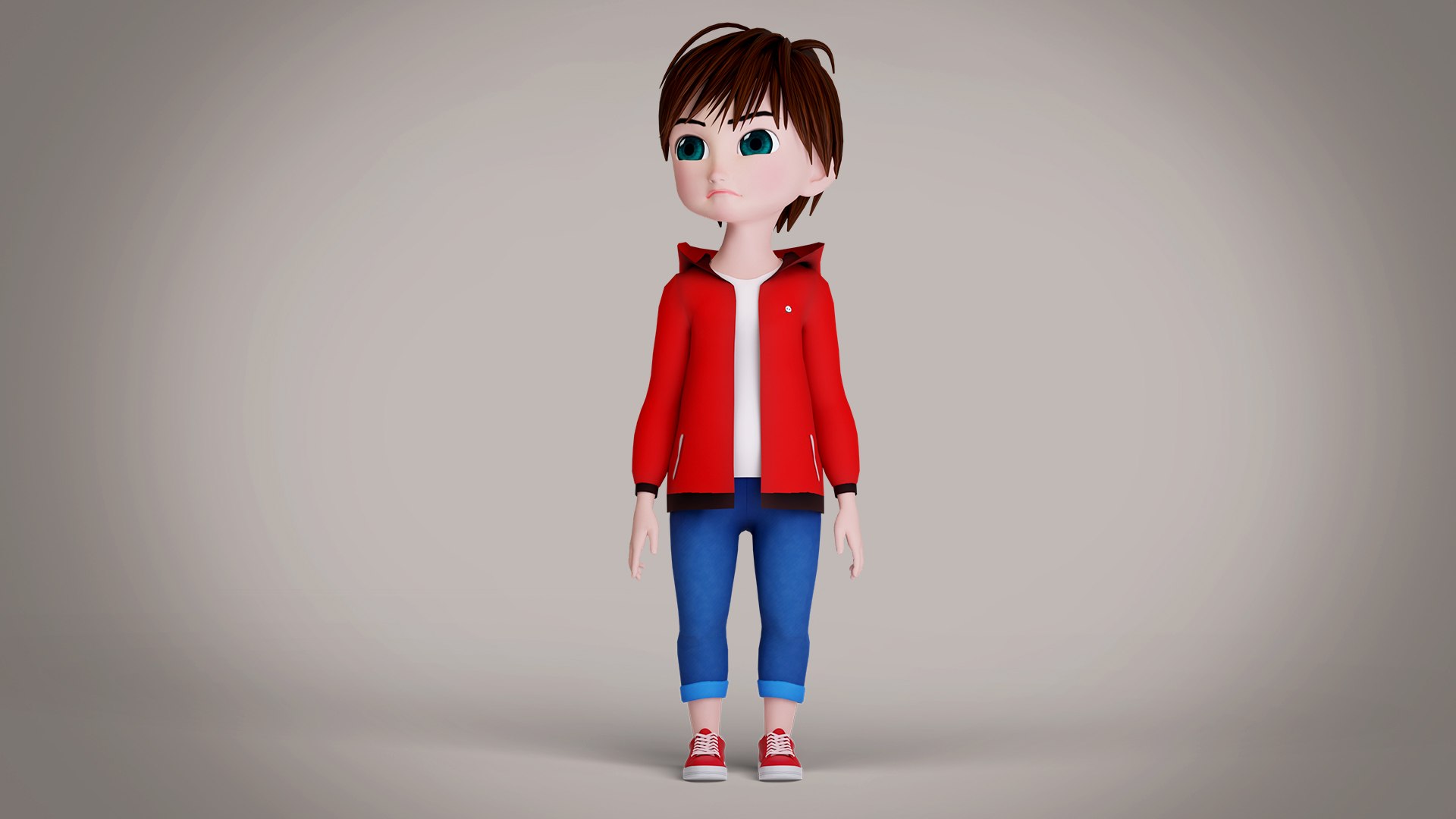 3D Boy Jacket Rigged With Unity Package - TurboSquid 1902623