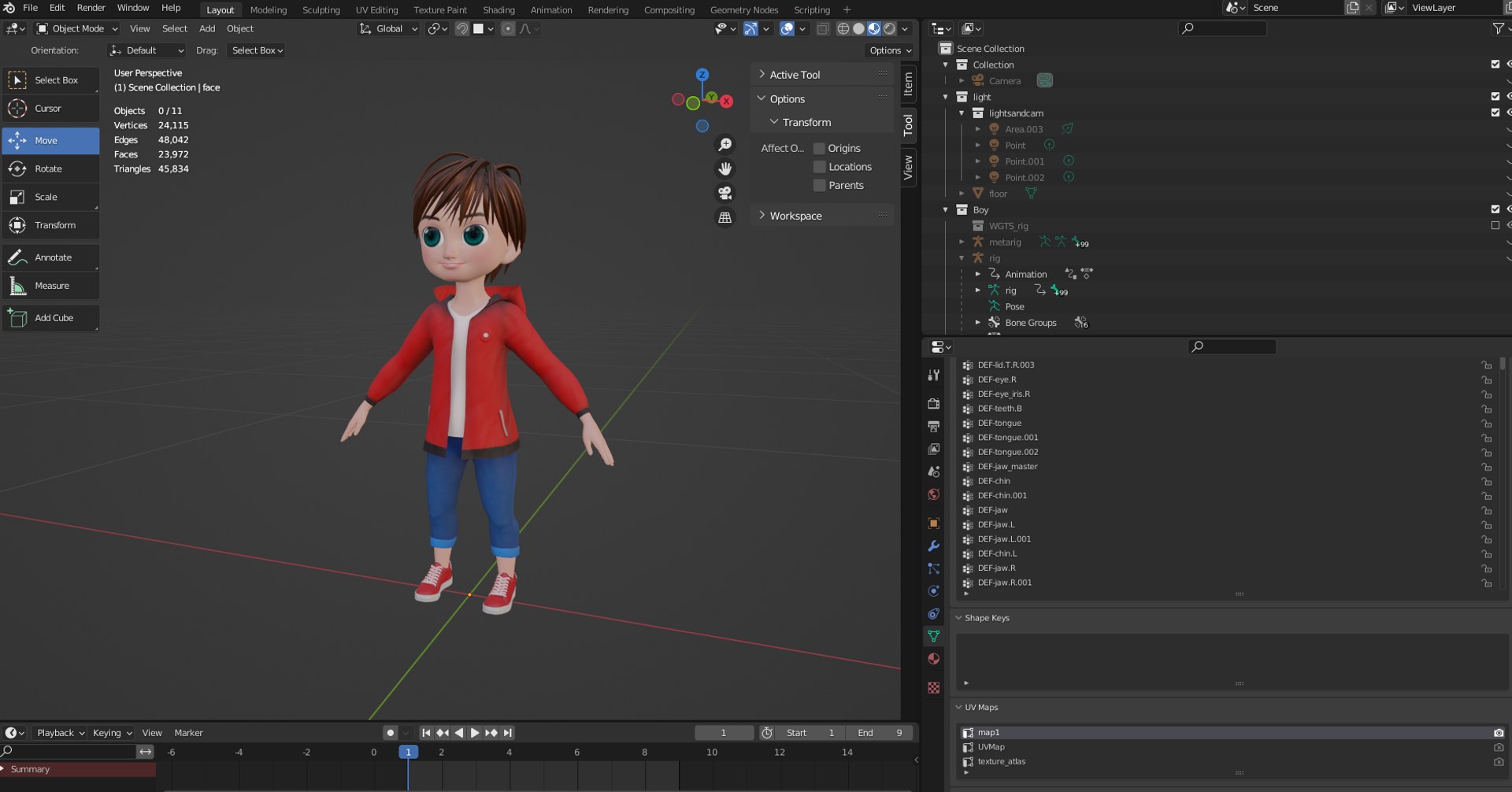 3D Boy Jacket Rigged With Unity Package - TurboSquid 1902623