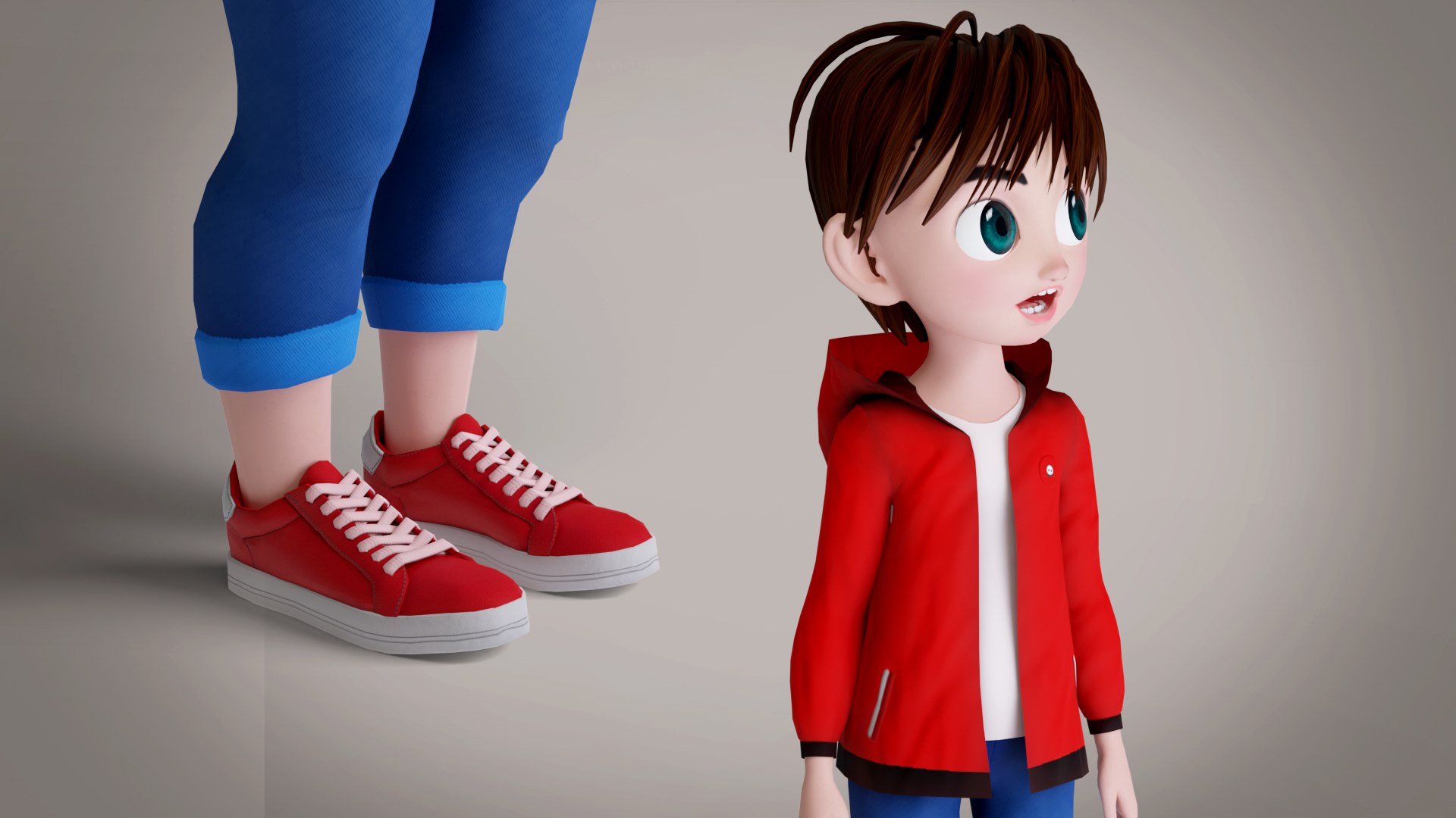 3D Boy Jacket Rigged With Unity Package - TurboSquid 1902623
