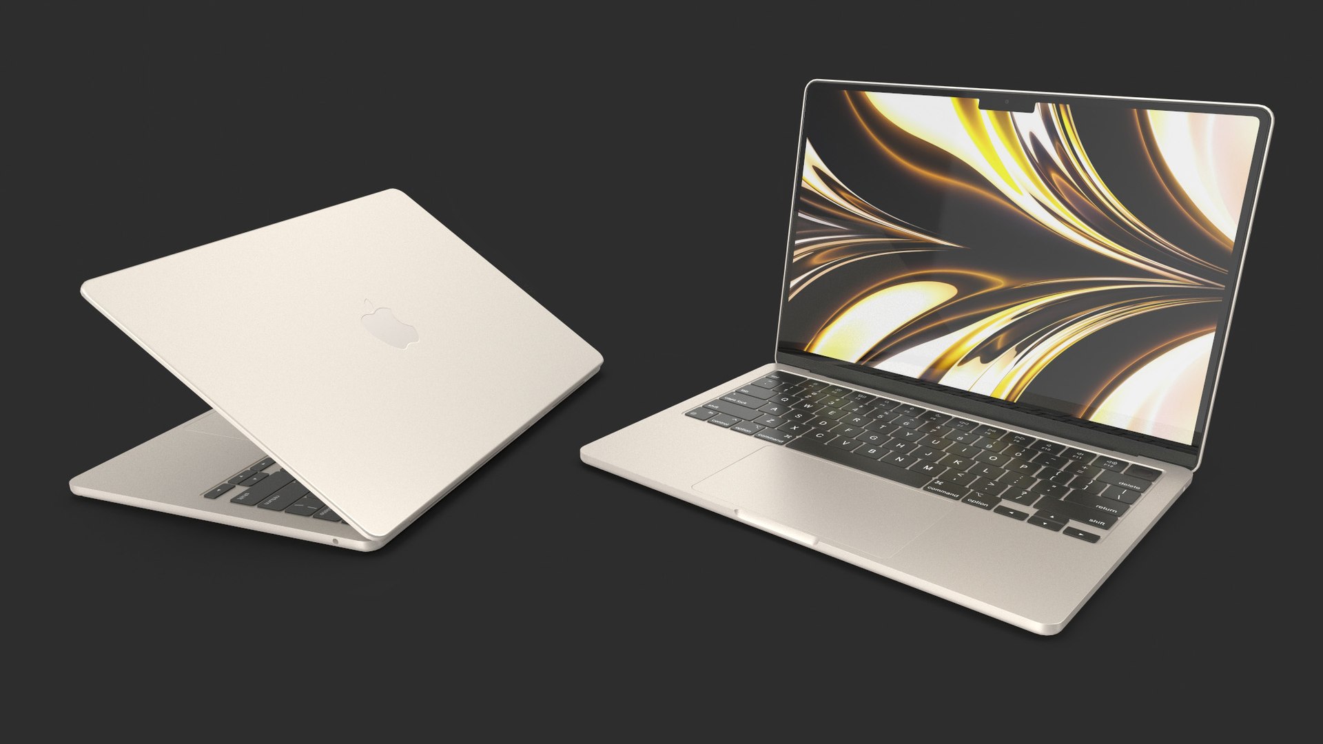 3D Model Starlight MacBook Air M2 2022 - TurboSquid 2001600