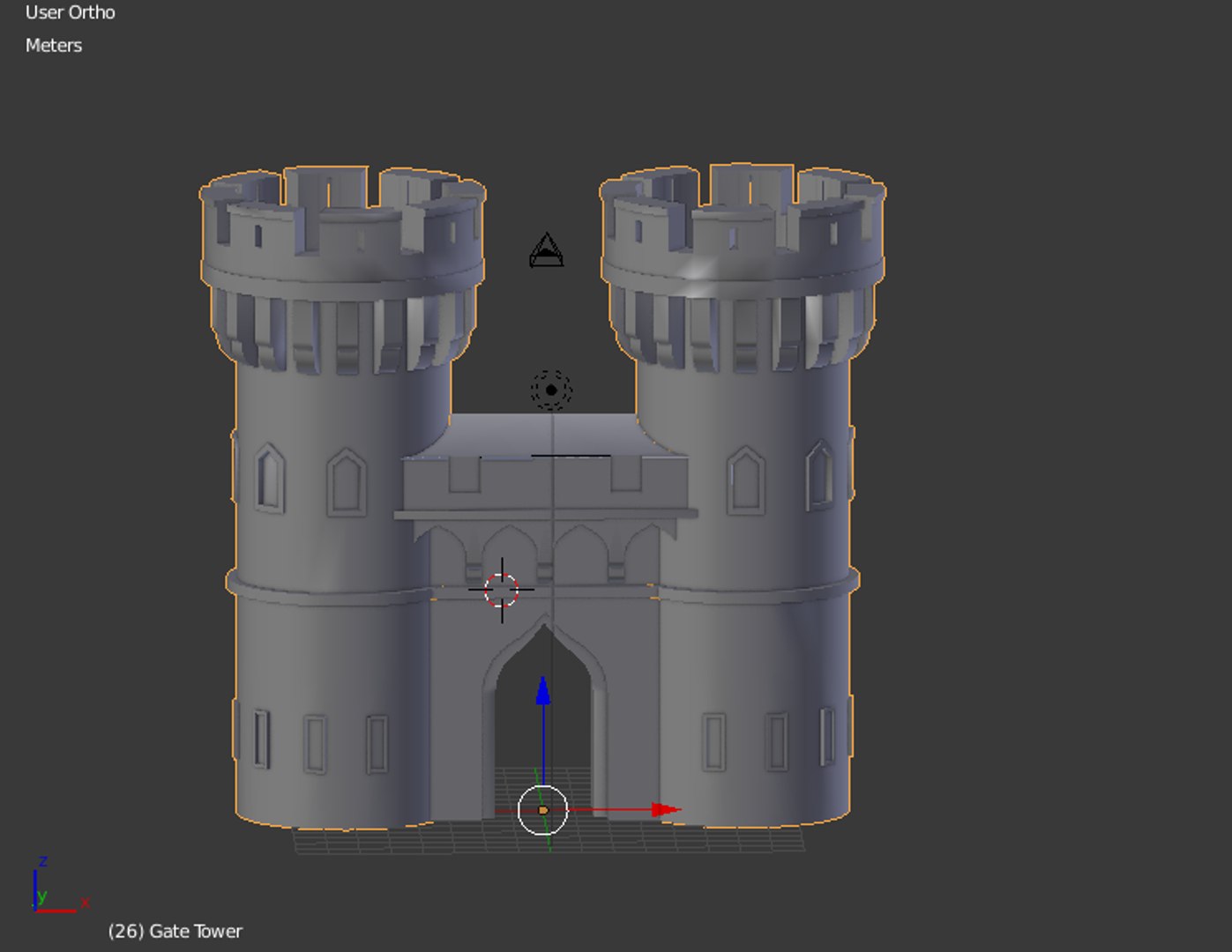 Medieval Gate 3D Model - TurboSquid 1313844