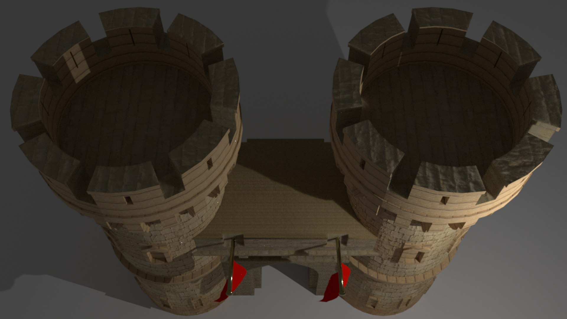 Medieval Gate 3D Model - TurboSquid 1313844