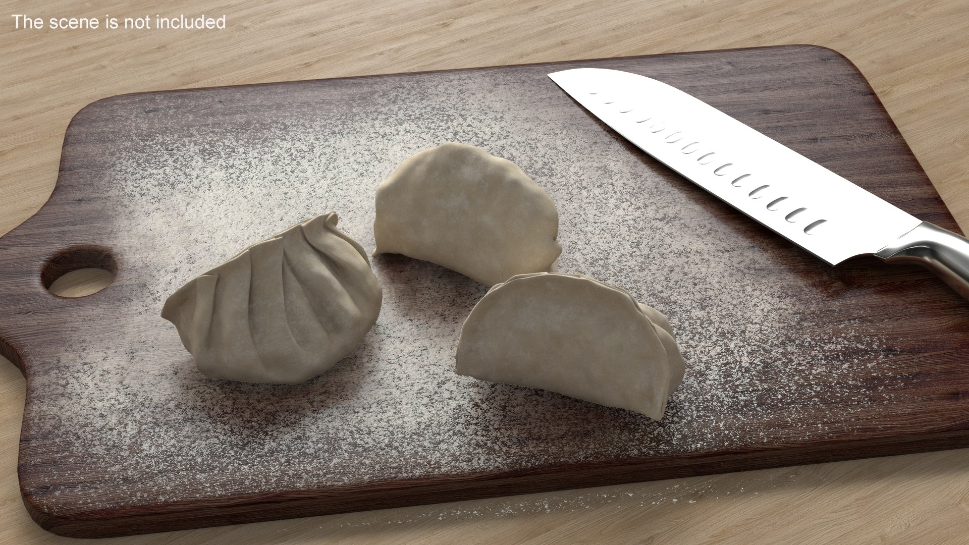 3D Raw Dumplings Collection 3 - TurboSquid 2255040
