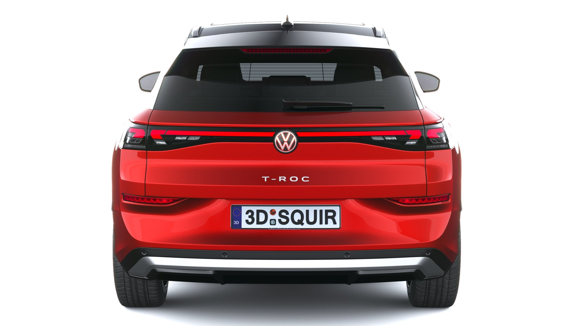 3D Model Volkswagen T-Roc Style 2026 - TurboSquid 2495663