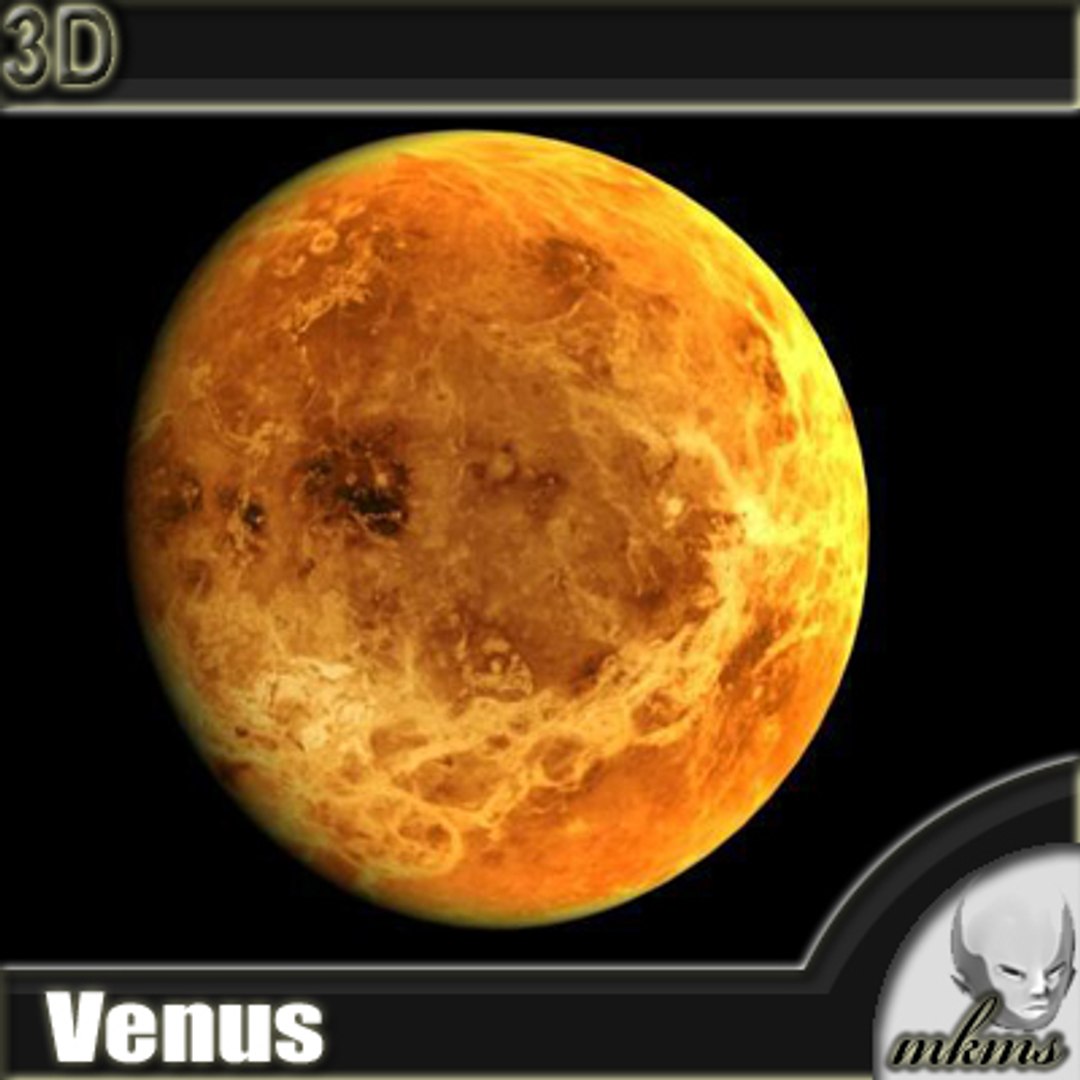 3d Realistic Venus Model