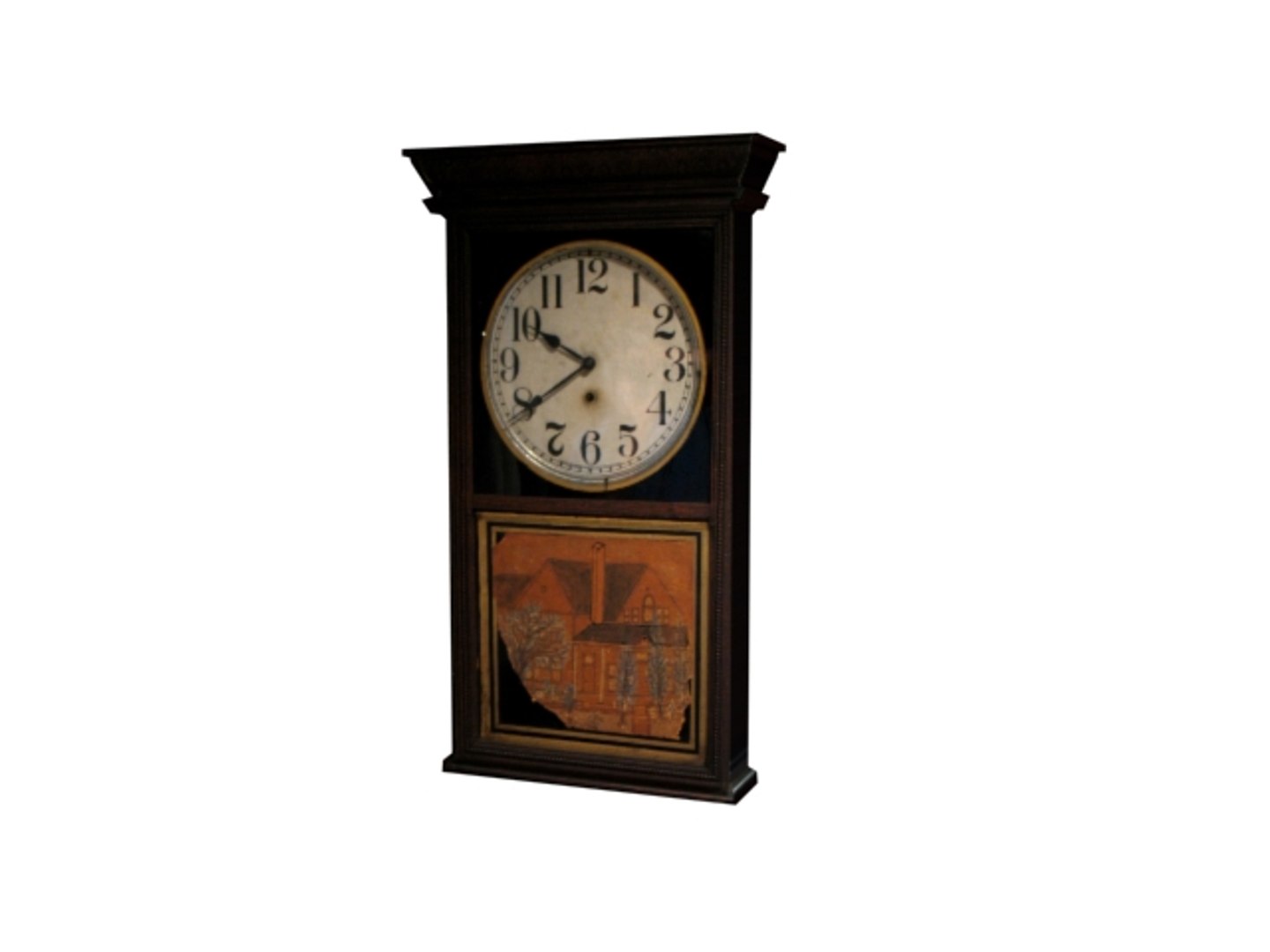Free Max Model Antique Clock Wall