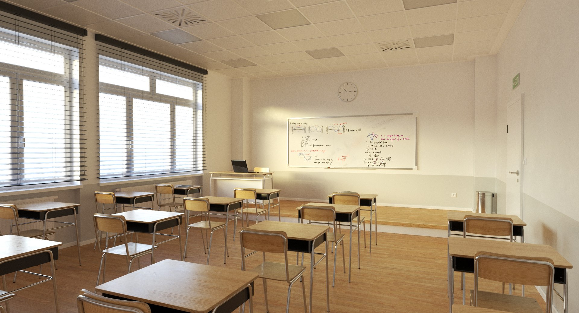 3D Model Classroom Class - TurboSquid 1471720