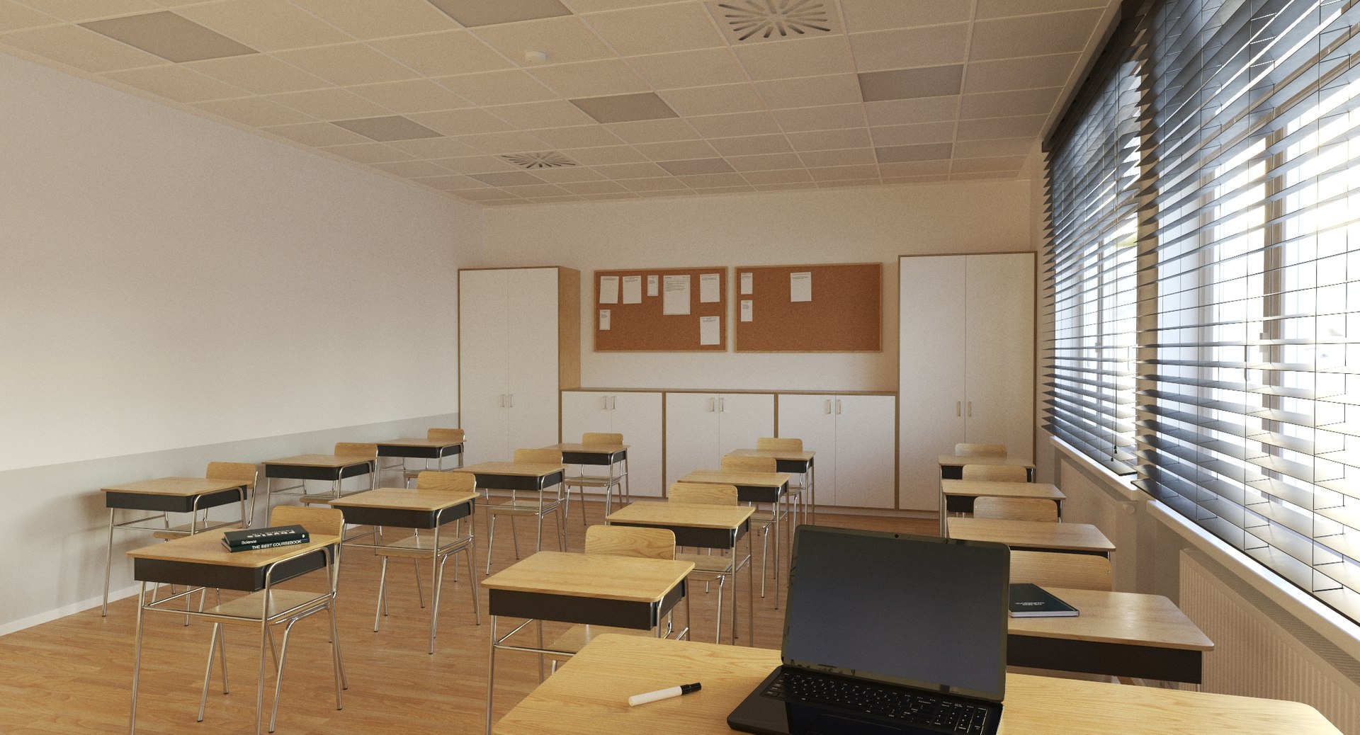 3D Model Classroom Class - TurboSquid 1471720