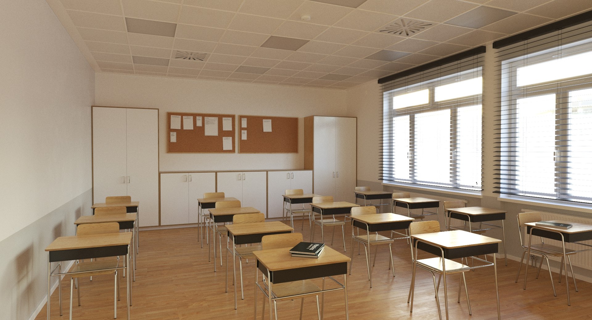 3D Model Classroom Class - TurboSquid 1471720