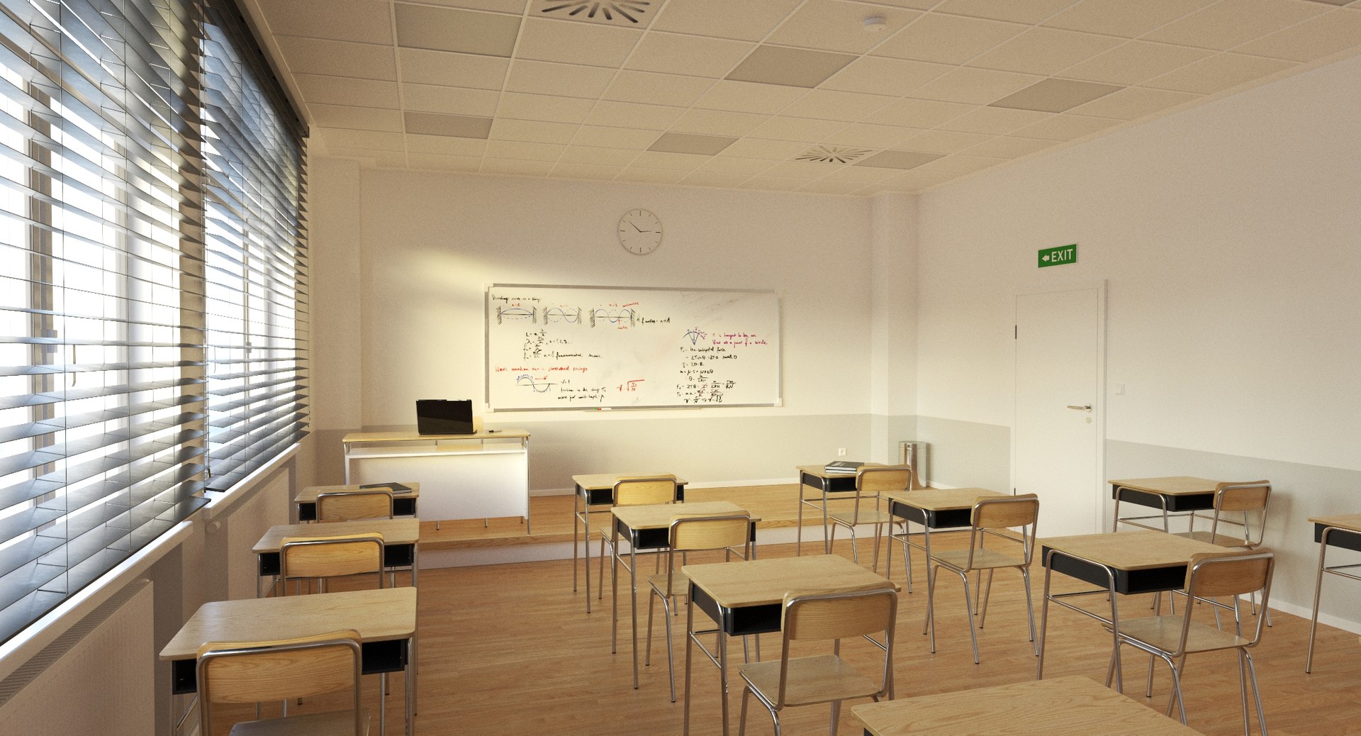 3D Model Classroom Class - TurboSquid 1471720