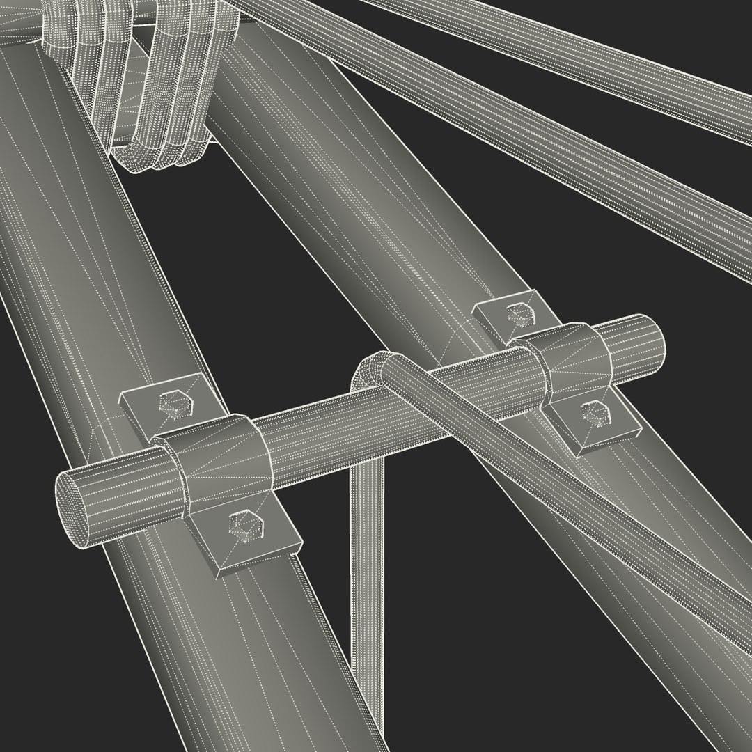 3dsmax Medieval Wooden Crane