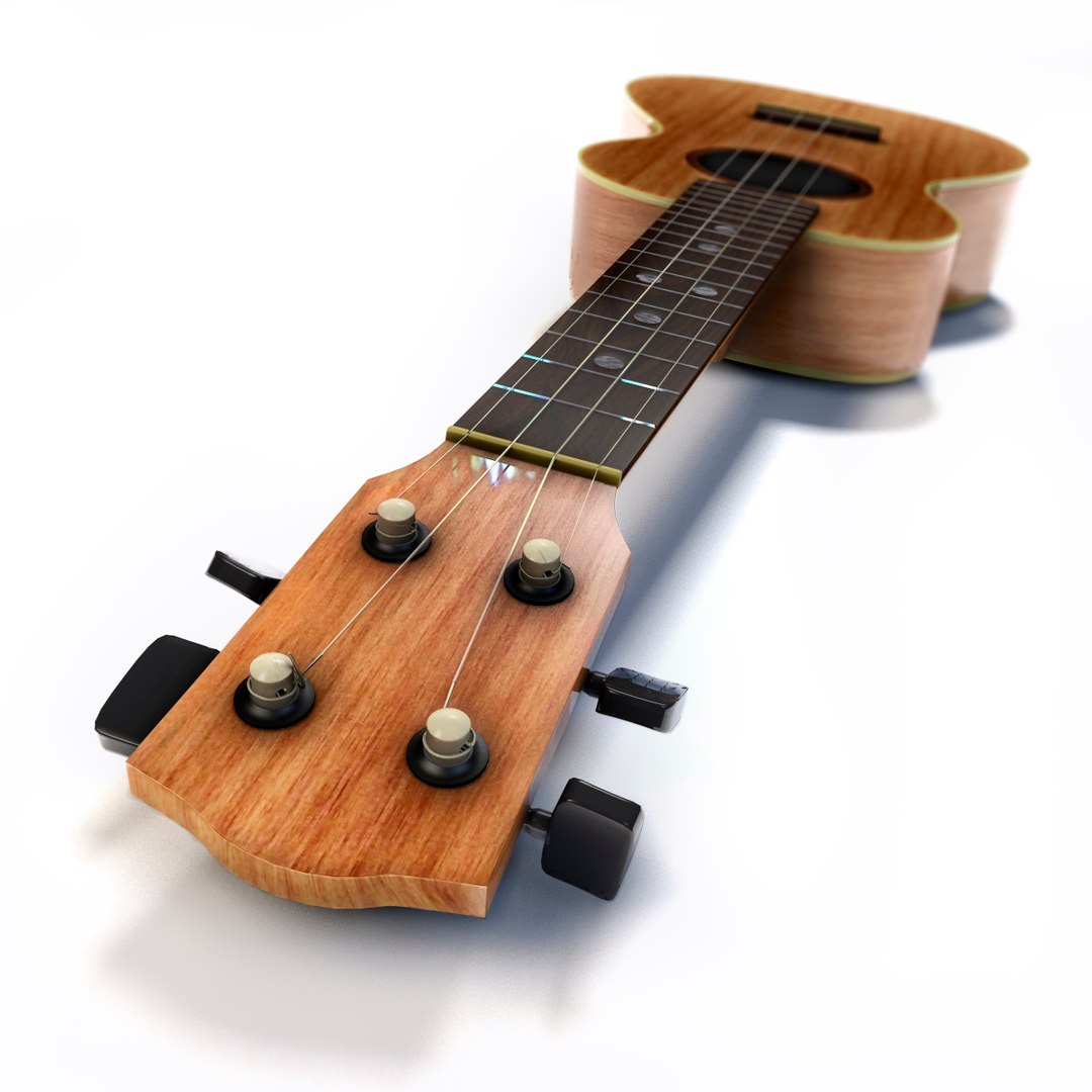 Guitar Strings 3d Model