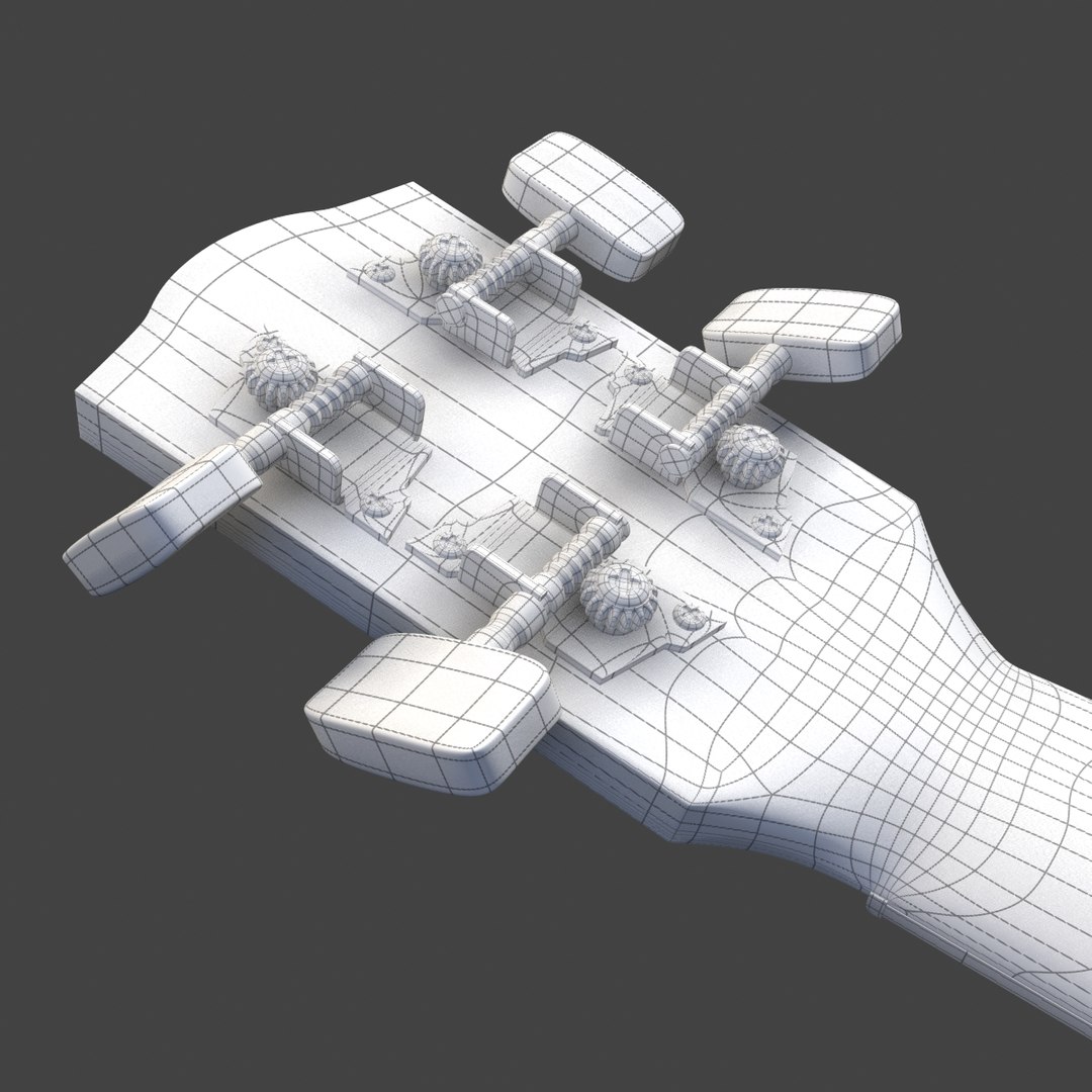 Guitar Strings 3d Model