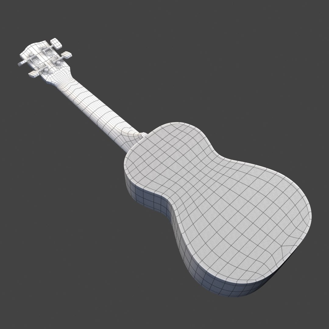 Guitar Strings 3d Model