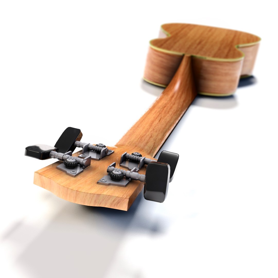 Guitar Strings 3d Model