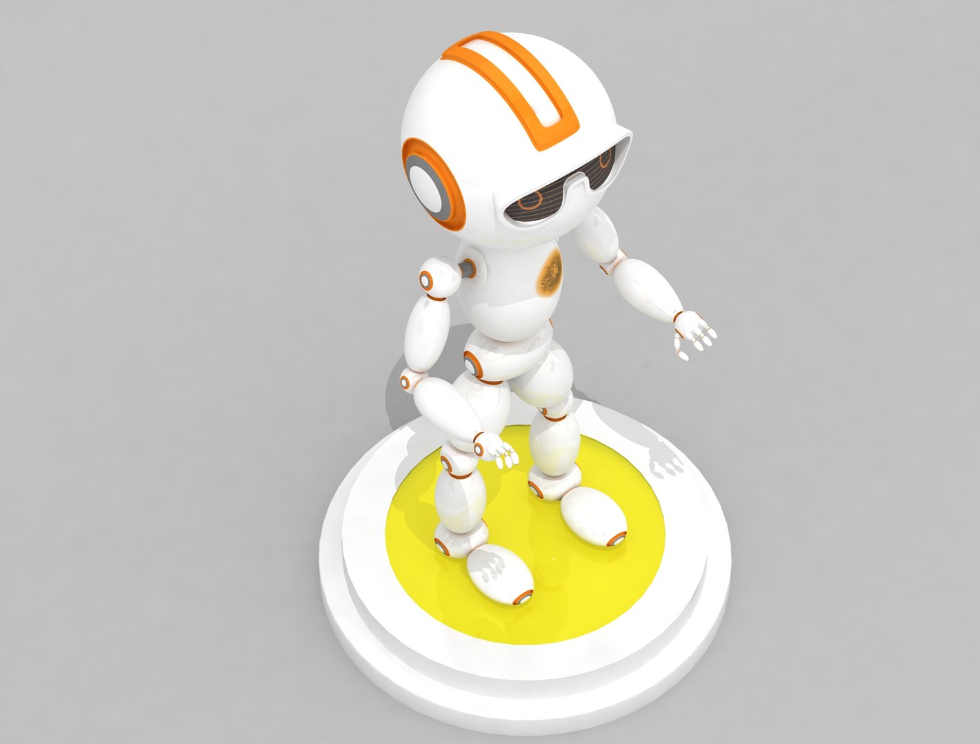 Robot Bot 3D Model - TurboSquid 1315401