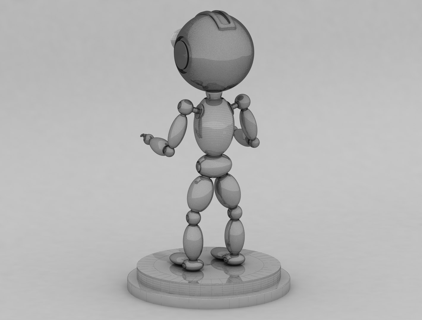 Robot Bot 3D Model - TurboSquid 1315401
