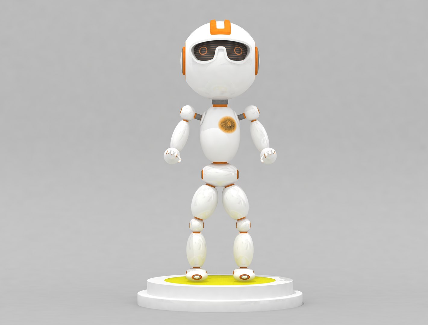 Robot Bot 3D Model - TurboSquid 1315401