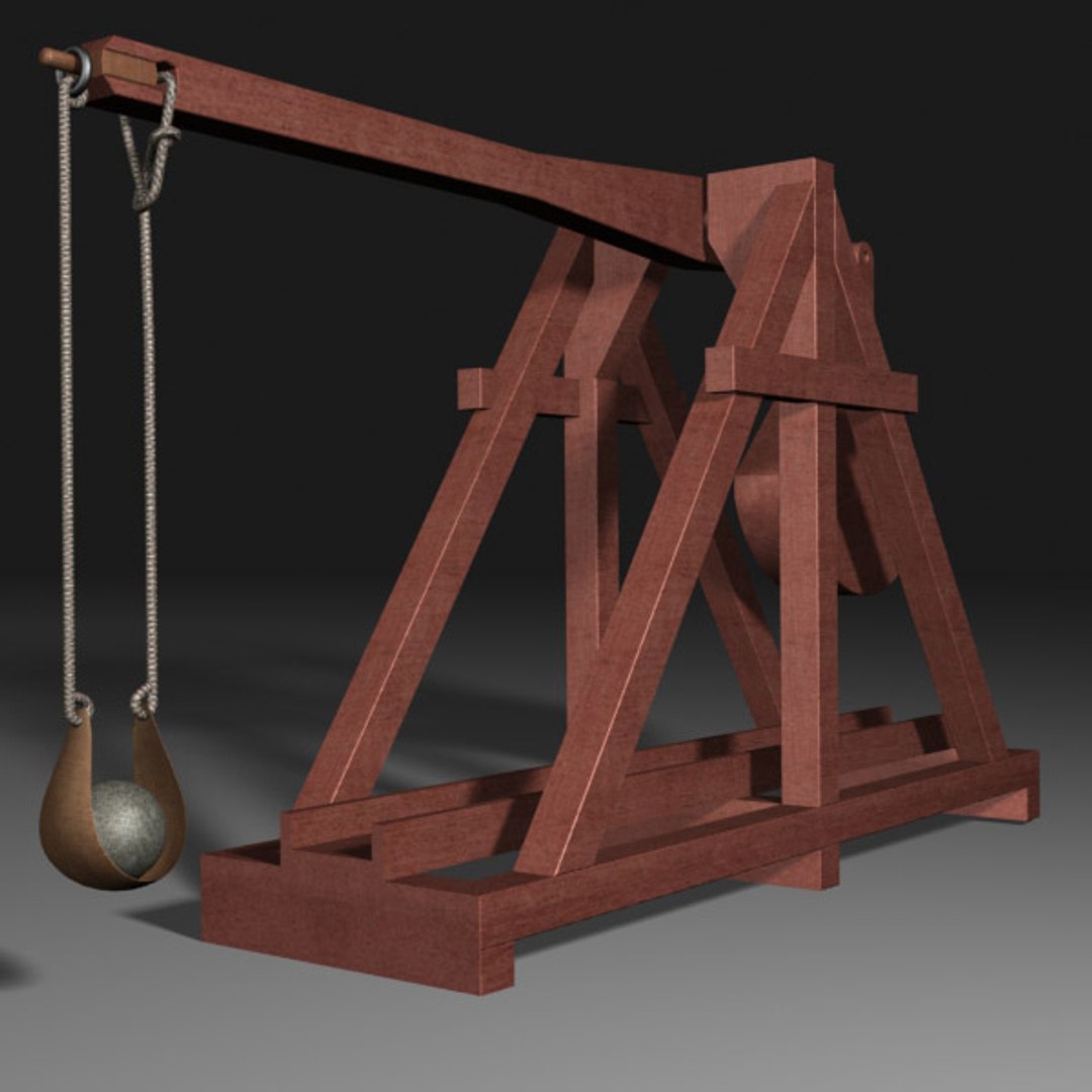 3d Trebuchet Model