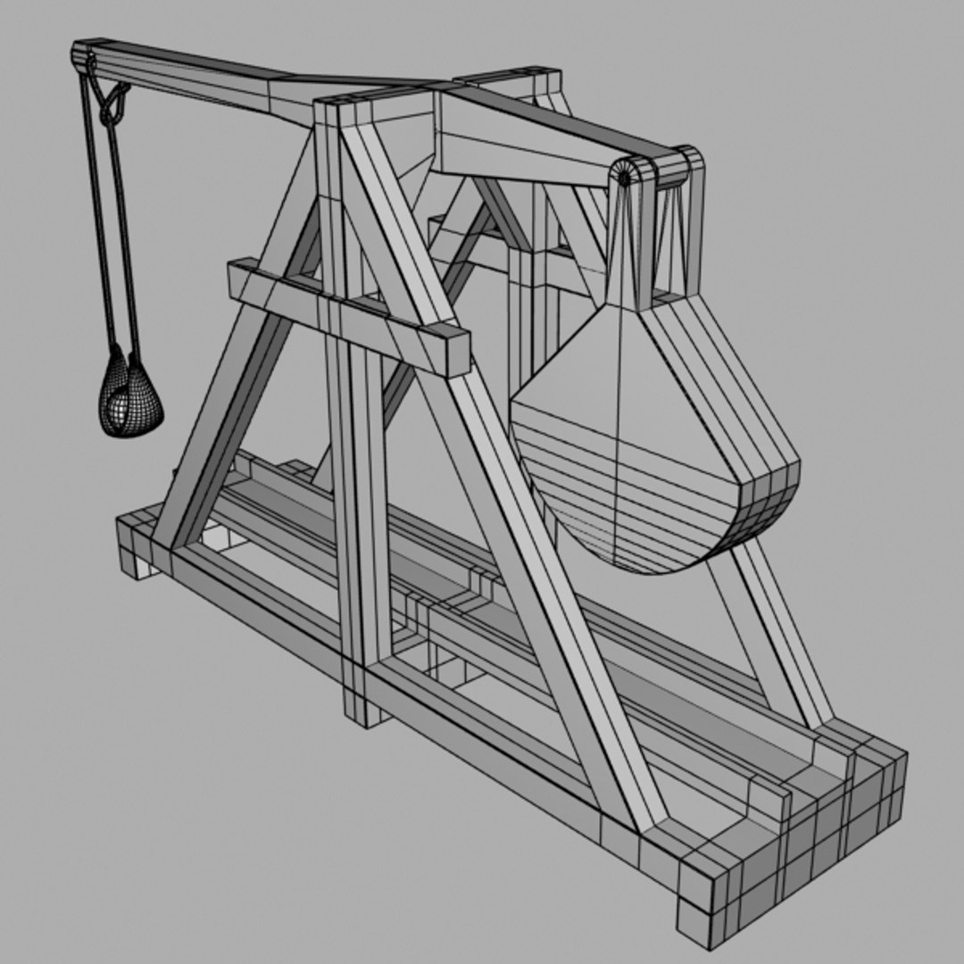 3d Trebuchet Model