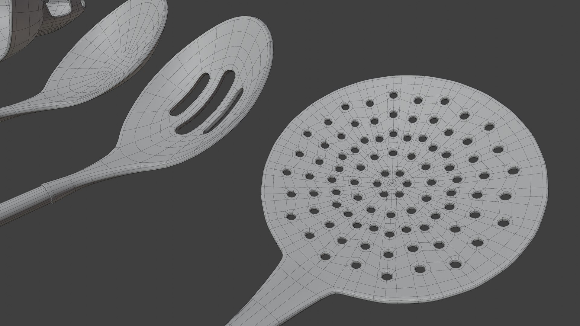 Free Kitchen Utensil Set 3D Model - TurboSquid 2160176