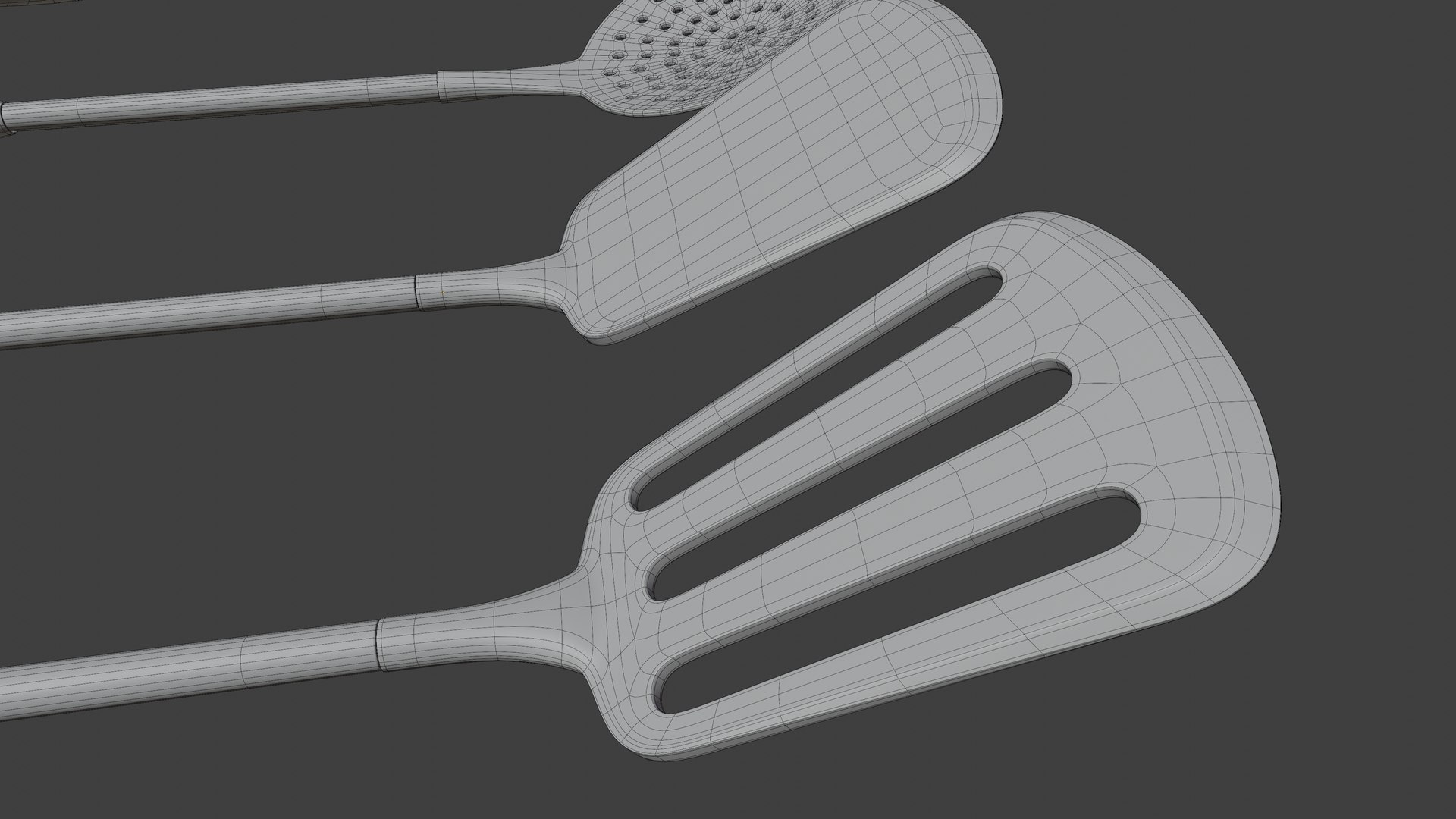 Free Kitchen Utensil Set 3D Model - TurboSquid 2160176