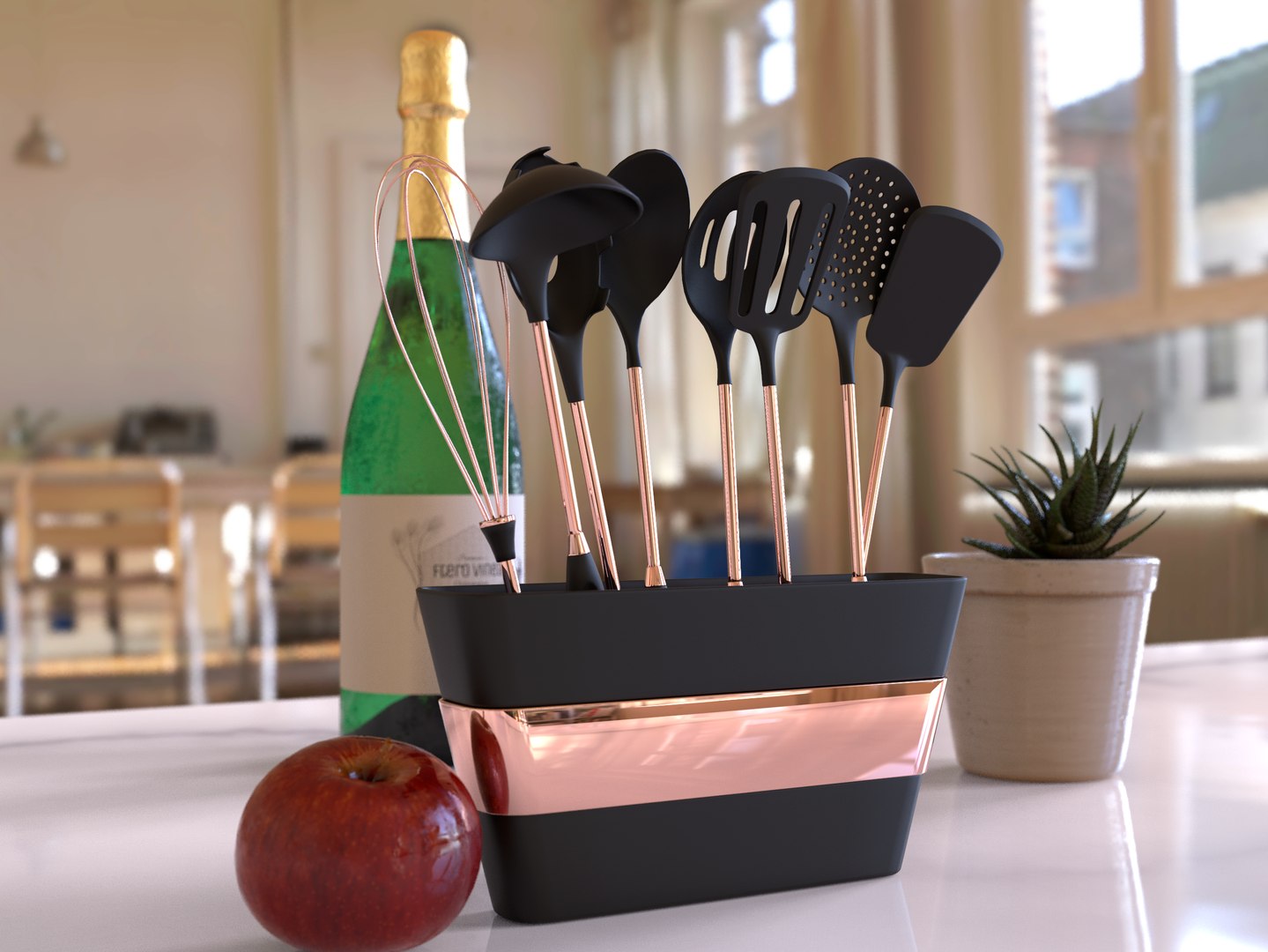 Free Kitchen Utensil Set 3D Model - TurboSquid 2160176