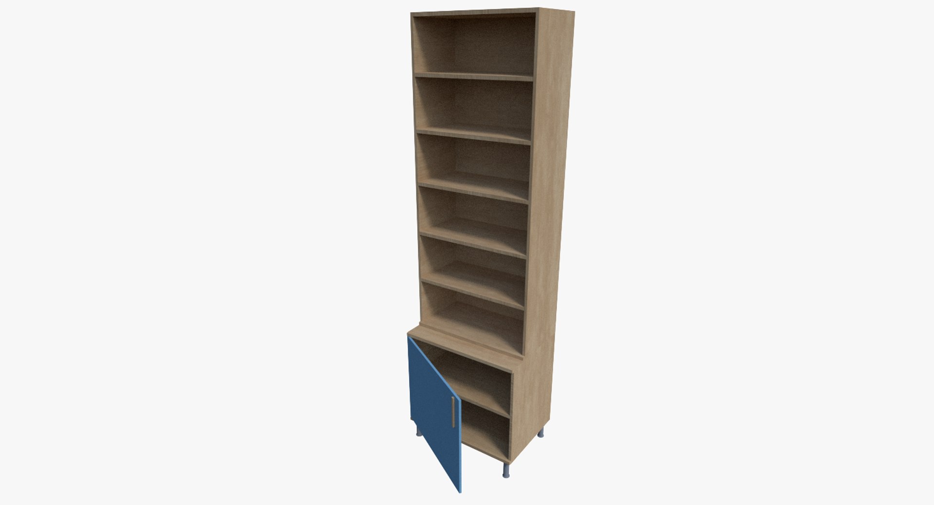 3D Shelves Drawer Model - TurboSquid 1301216