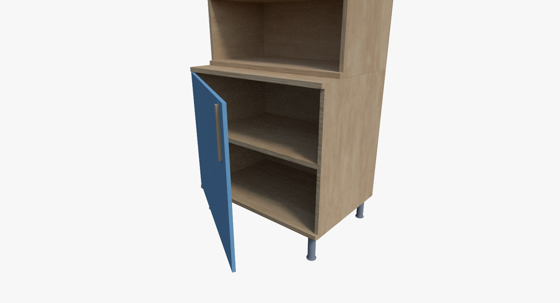 3D Shelves Drawer Model - TurboSquid 1301216