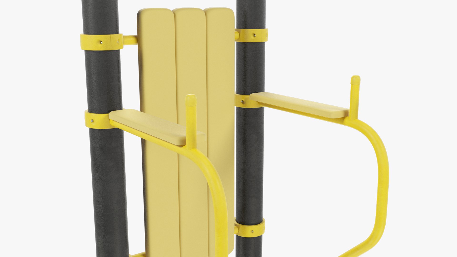 3D Street Workout Equipment V4 Model - TurboSquid 2082551