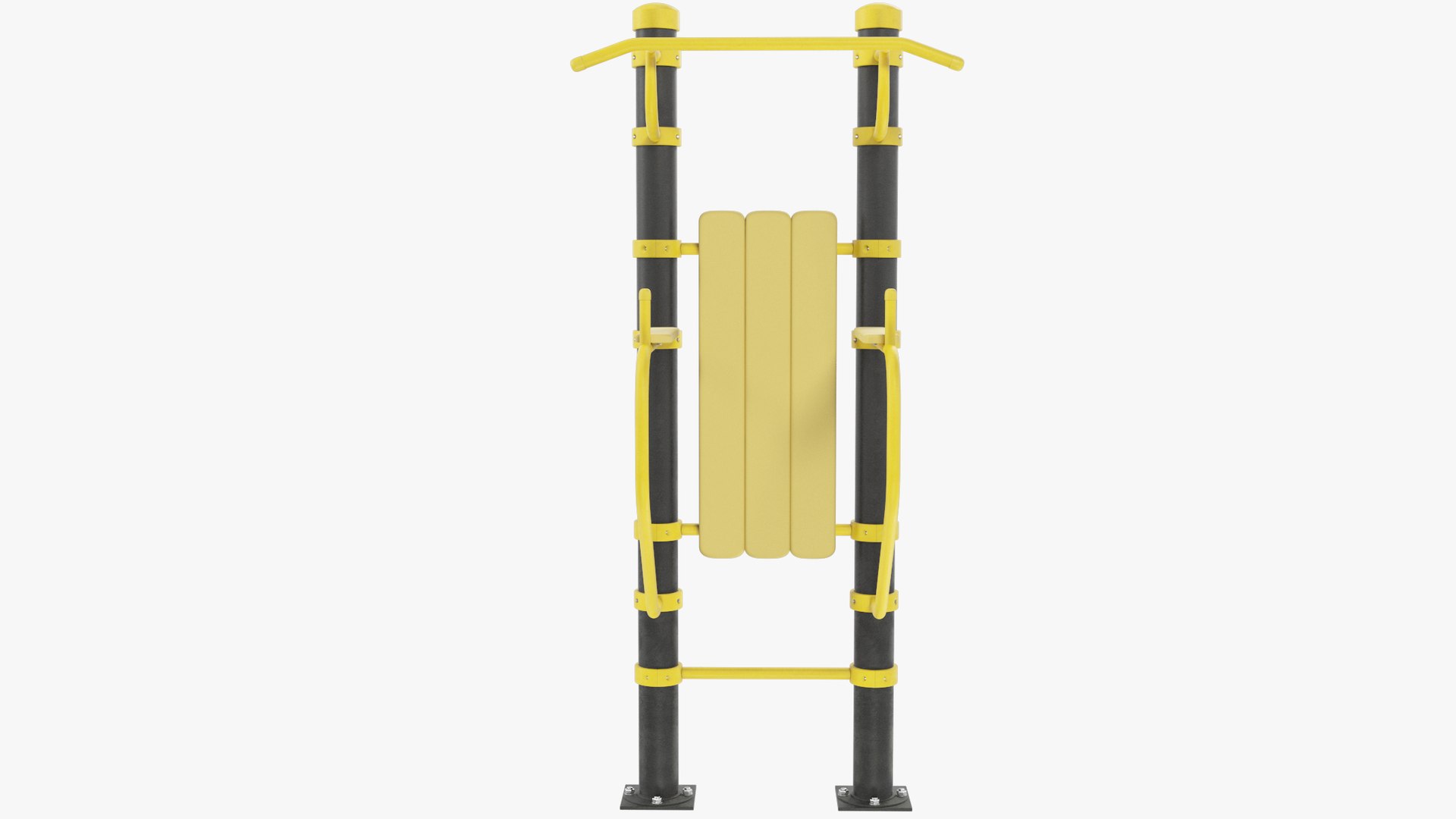 3D Street Workout Equipment V4 Model - TurboSquid 2082551