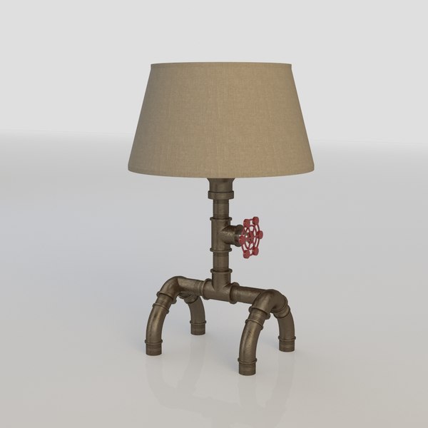 lamp industrial 3d model