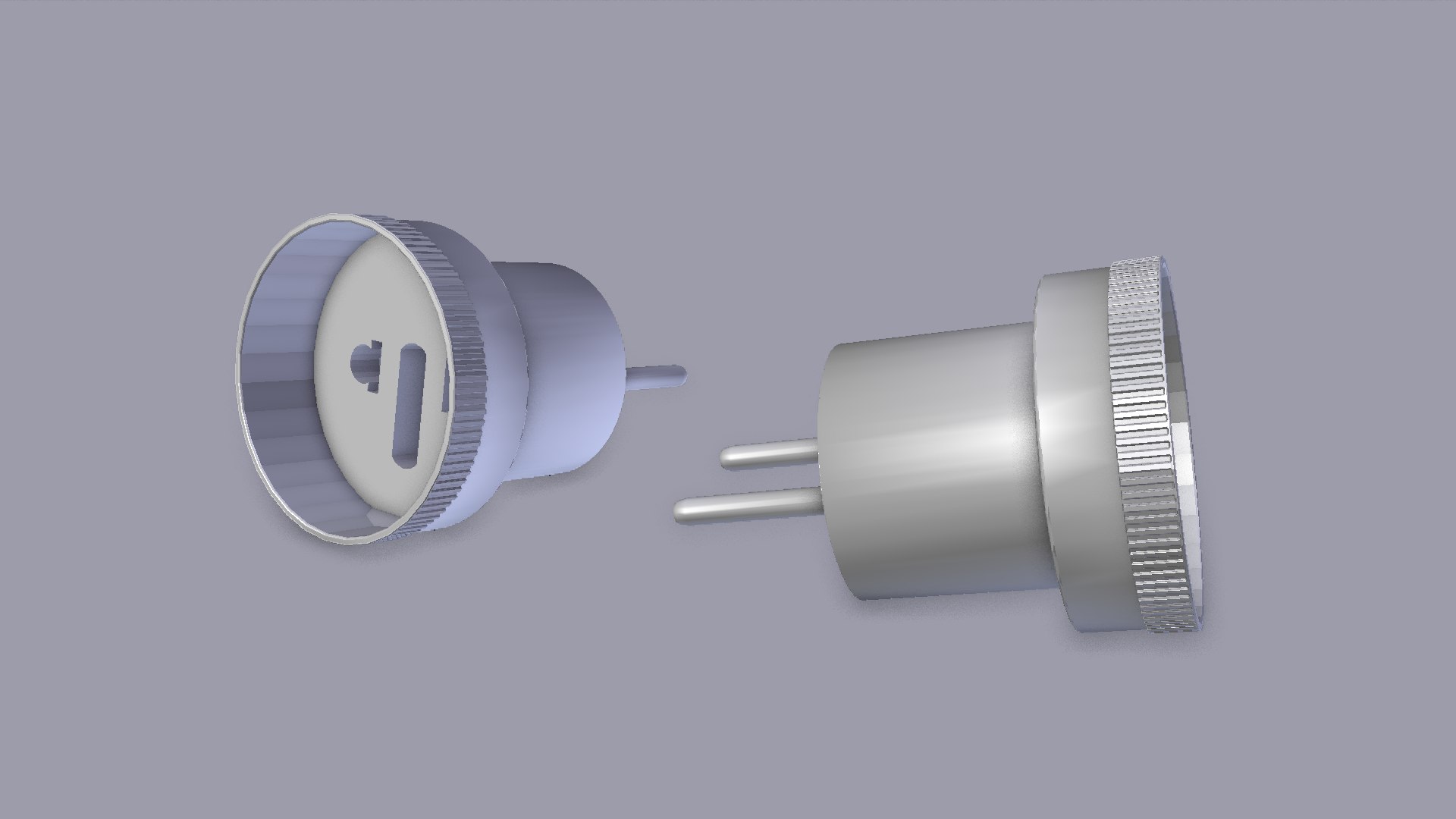 3d ac adapter socket model
