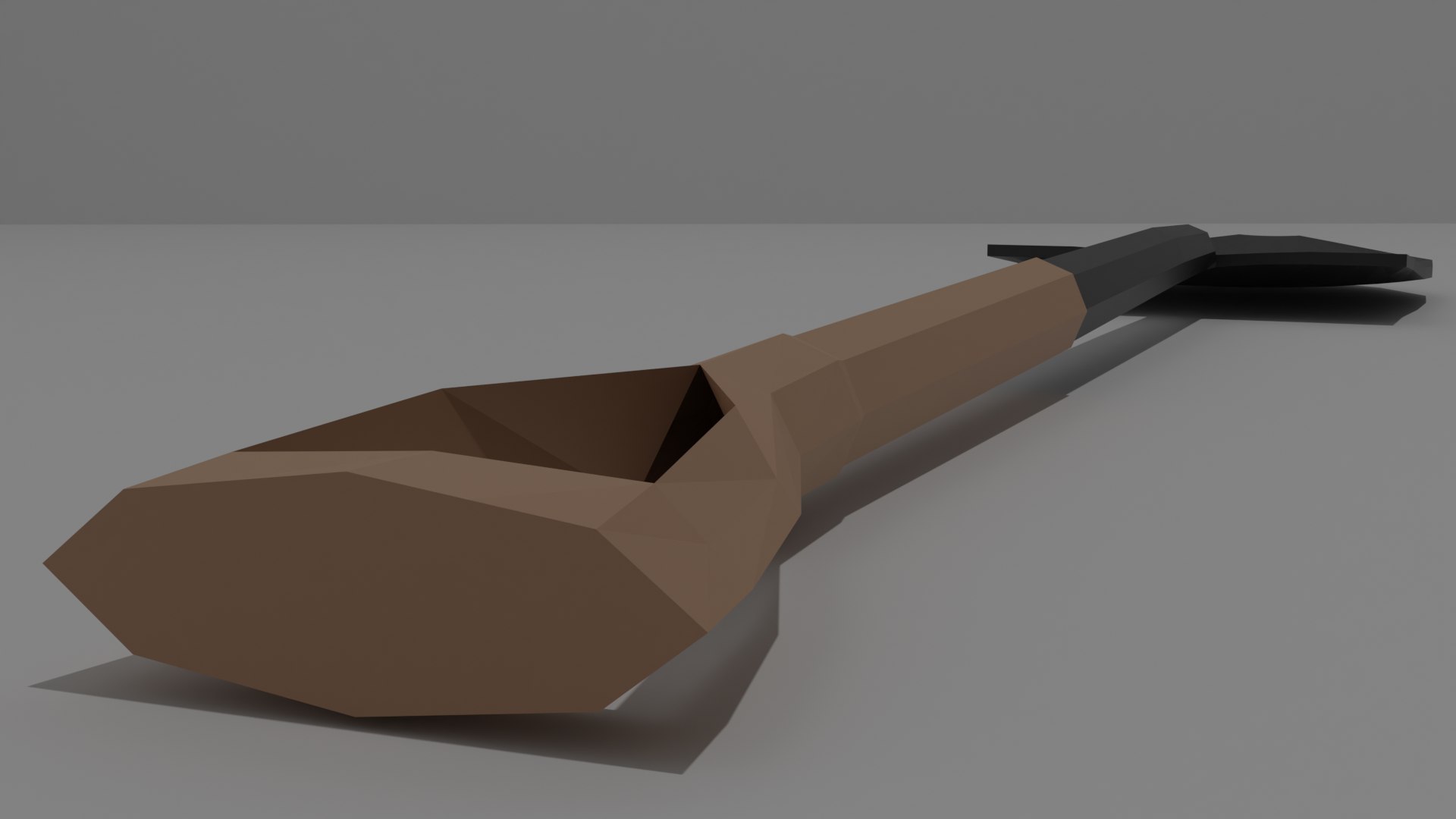 Low Poly Shovel 3D - TurboSquid 1805432