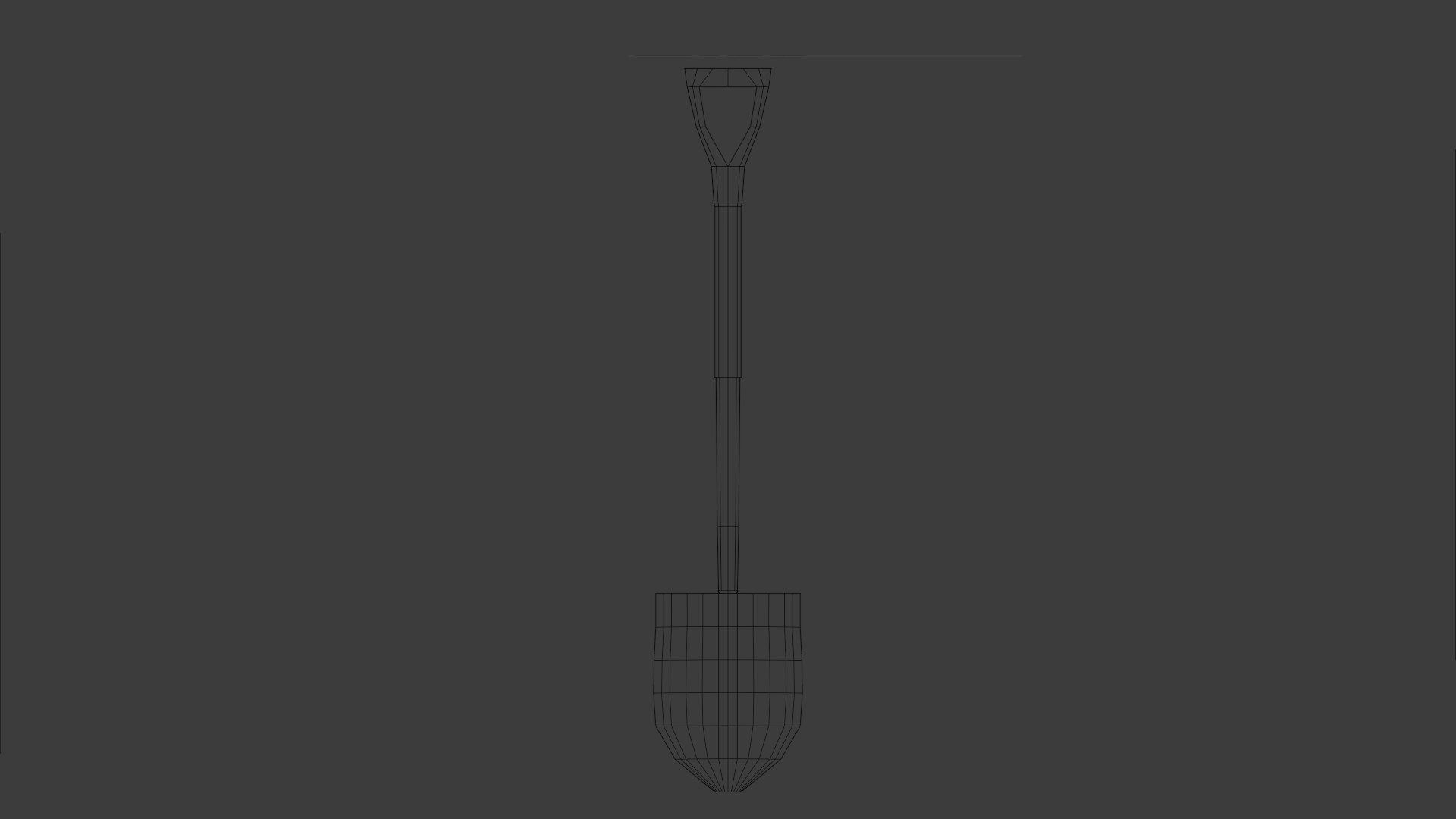 Low Poly Shovel 3D - TurboSquid 1805432