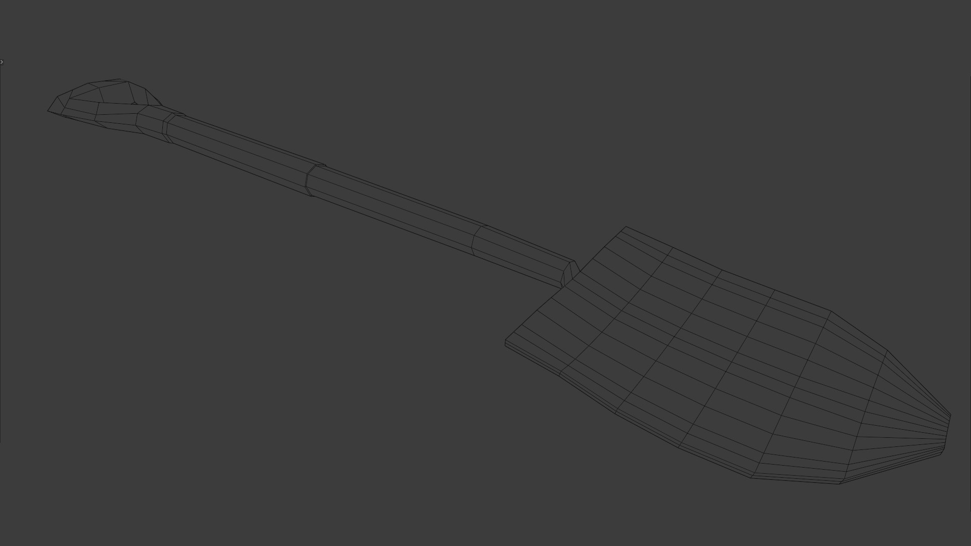Low Poly Shovel 3D - TurboSquid 1805432