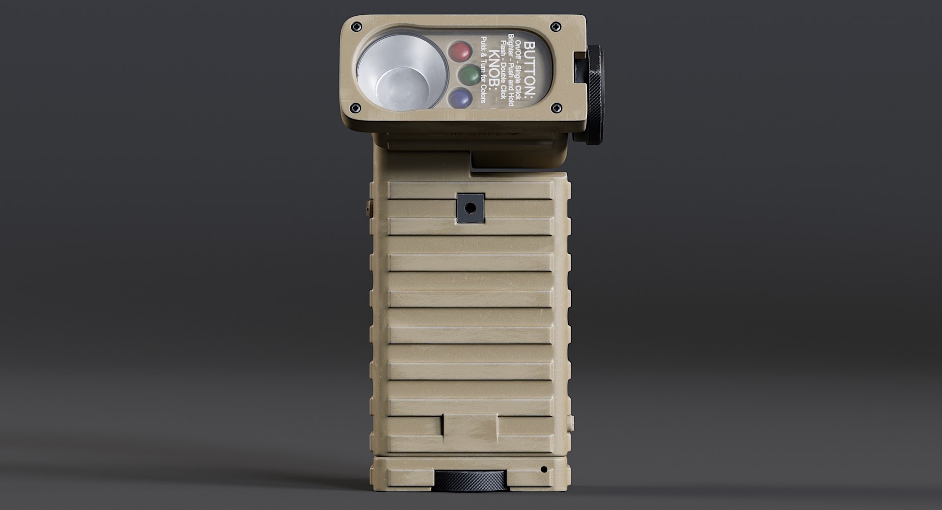 Streamlight sidewinder c4 tan 3D model - TurboSquid 1384250